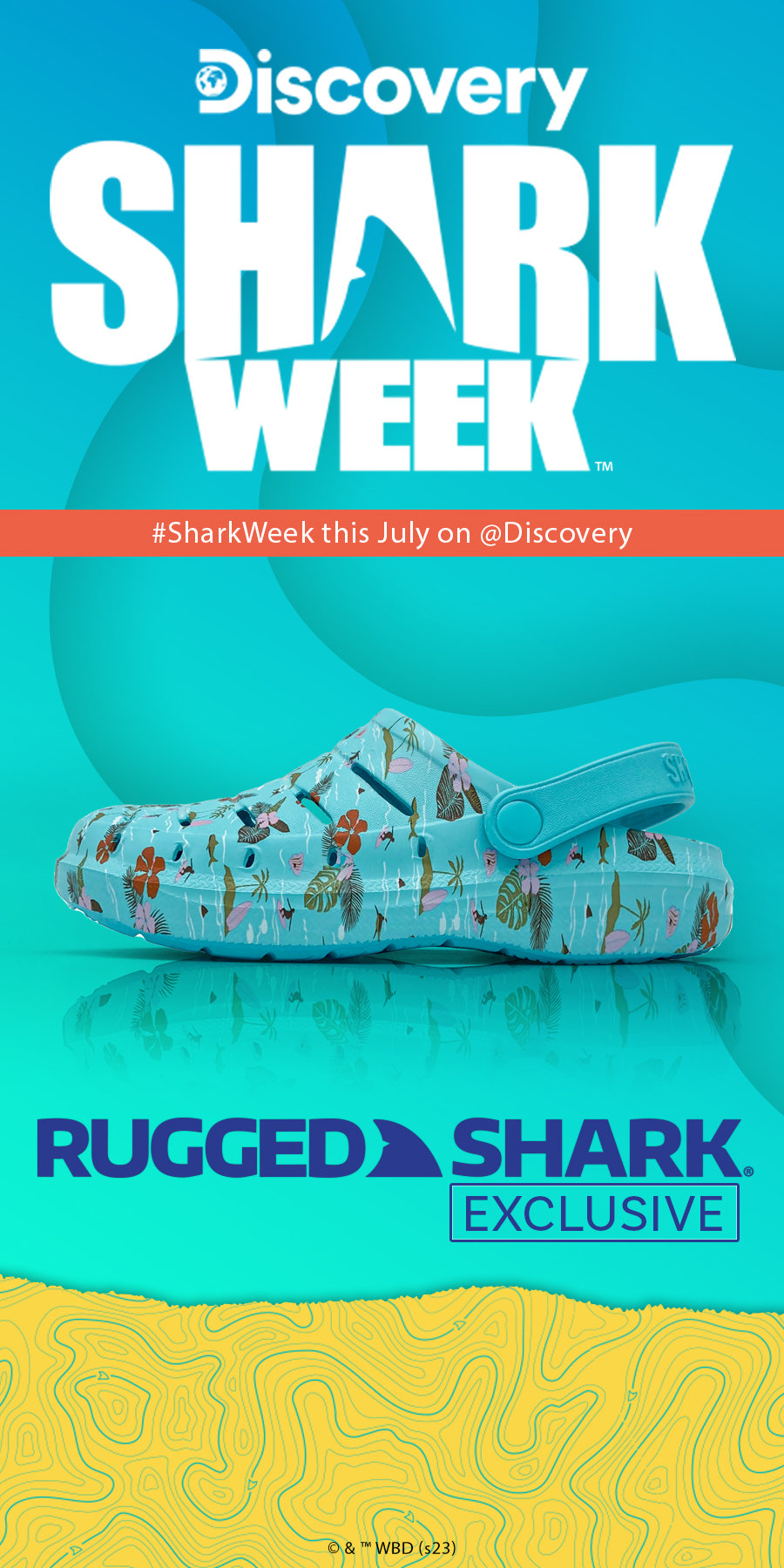 Discovery Shark Week Google Ad 3 by Gabriel Garcia at Coroflot.com
