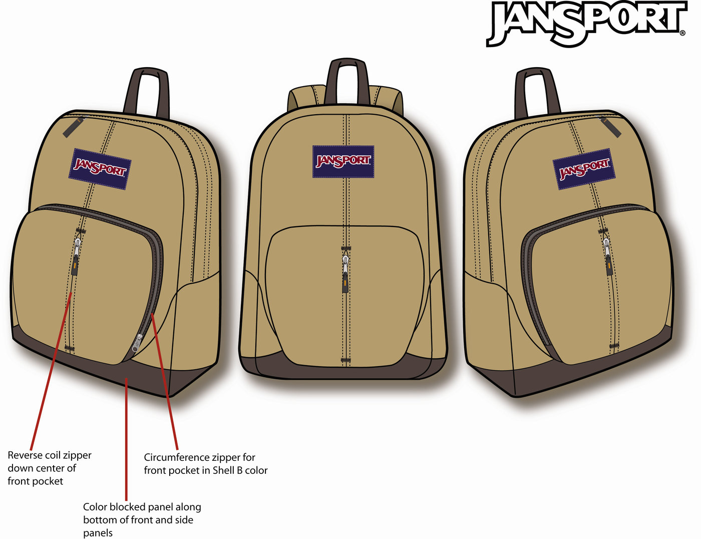 JanSport by Jessica Arbildo at Coroflot.com