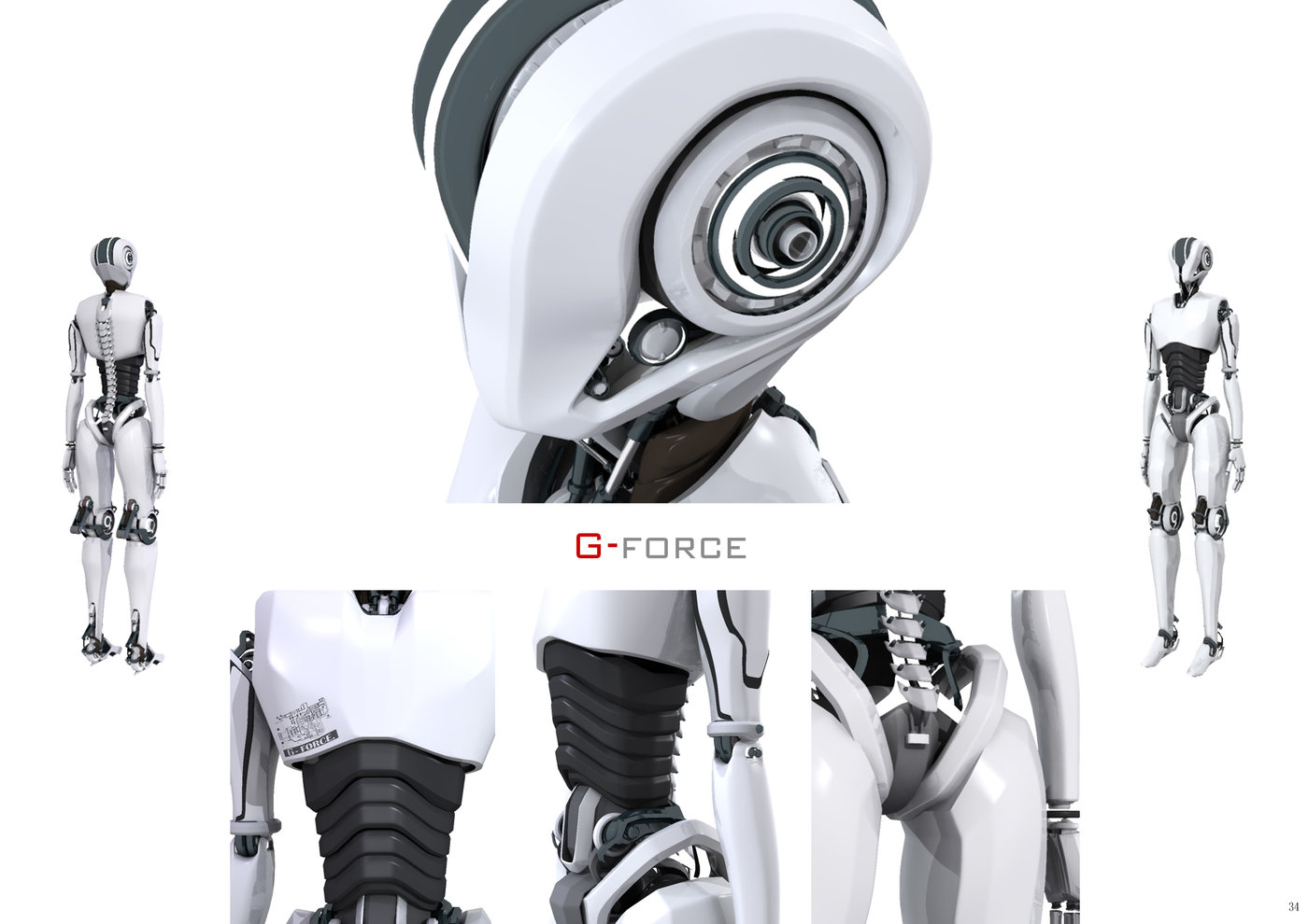 1D, 2D, 3D, 4D, Show by Gloria Dai at Coroflot.com