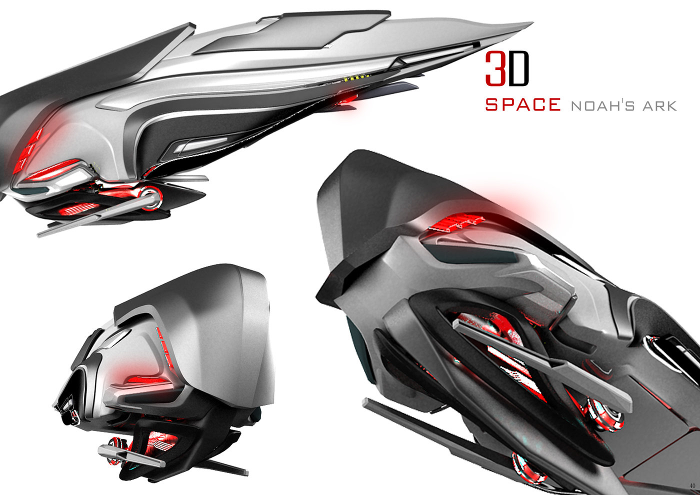 1D, 2D, 3D, 4D, Show by Gloria Dai at Coroflot.com