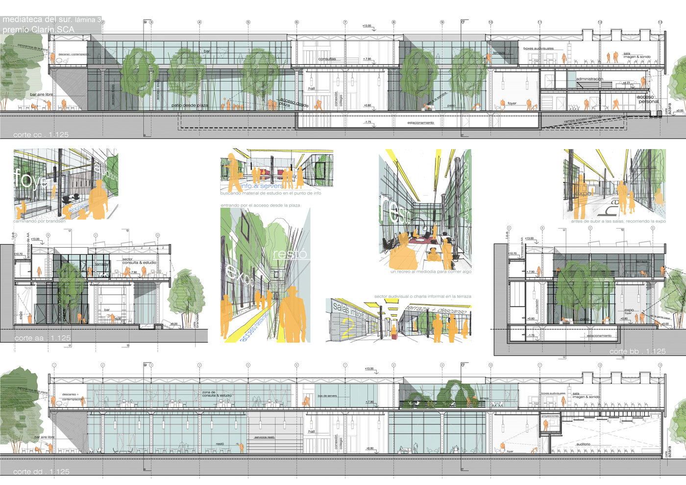 Clarin-SCA Architecture Competition by Federico Pascua at Coroflot.com