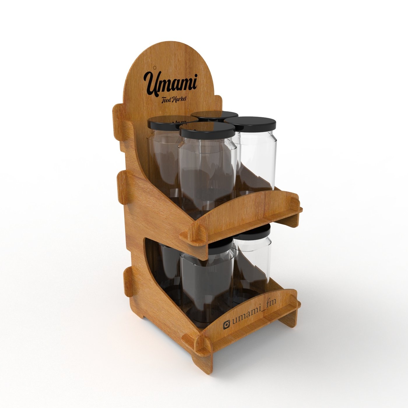 Flat pack display by Nicola Gazzola at Coroflot.com