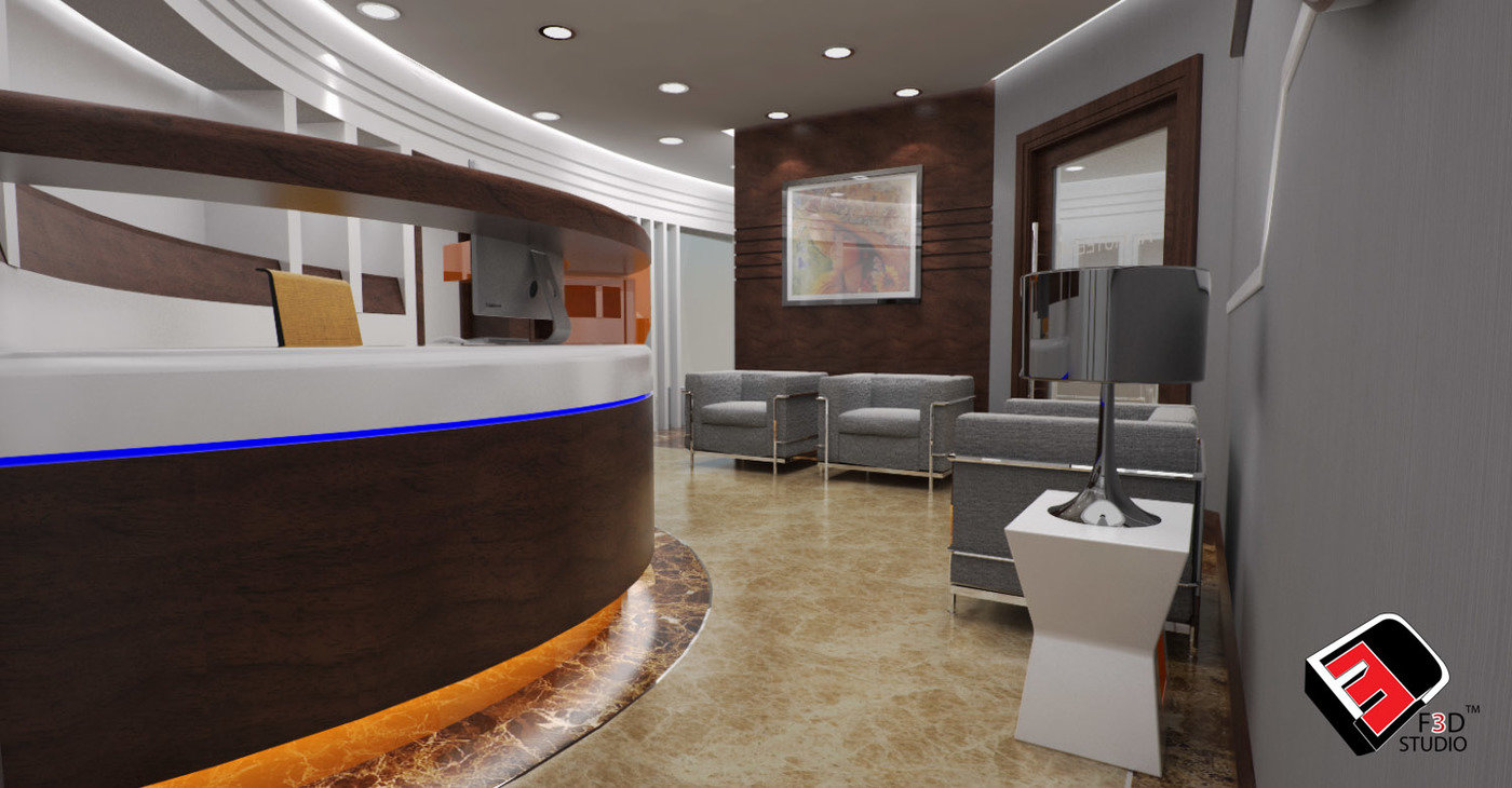 Modern Office Interior - Reception Areas by Ferdinand Solas, UAP, Intl ...