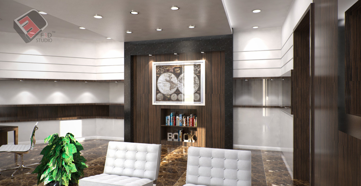 Modern Office Interior - Chairman's Offices by Ferdinand Solas, UAP ...