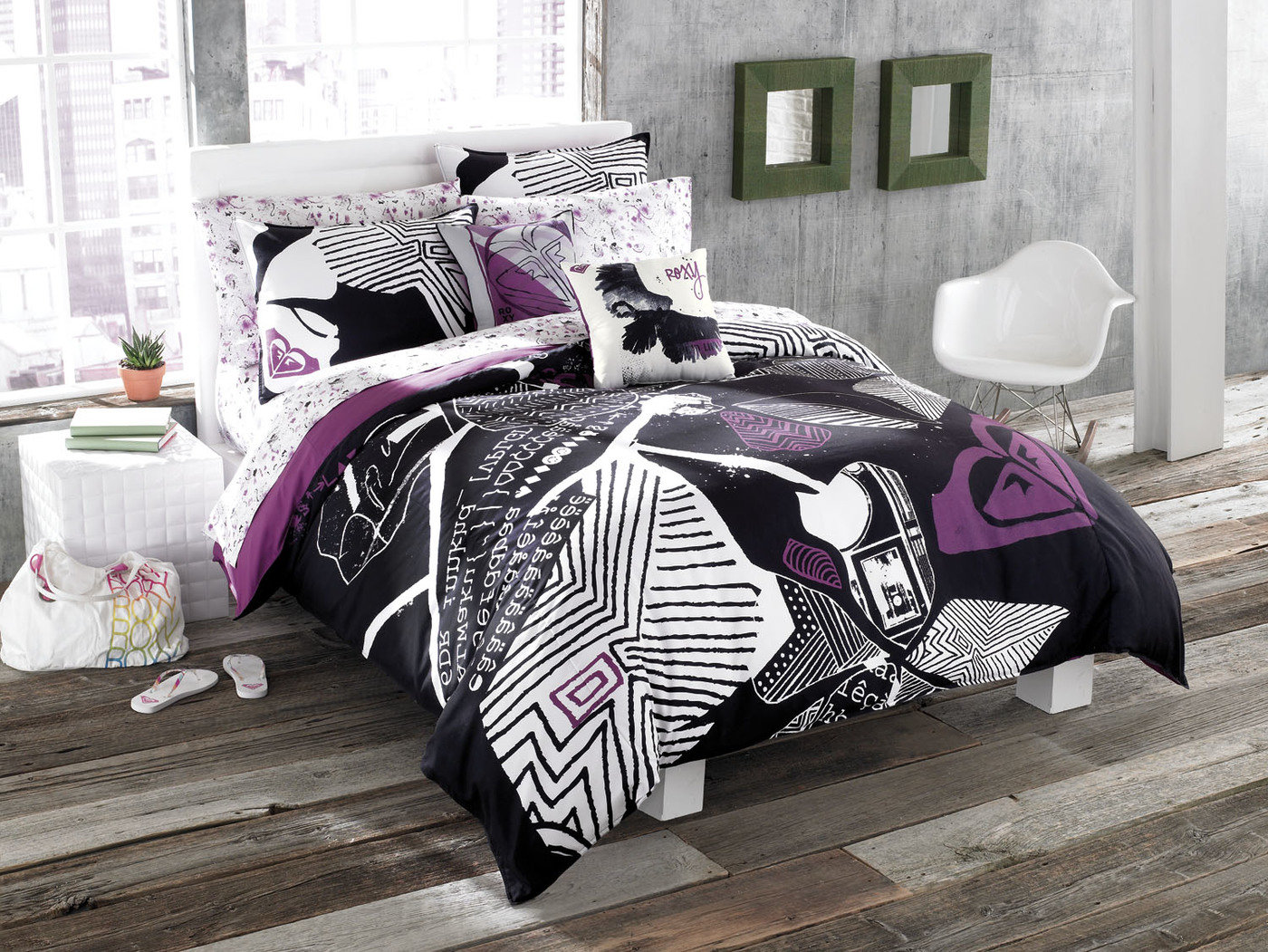 Roxy bedding by Tracy Garay-Jones at Coroflot.com