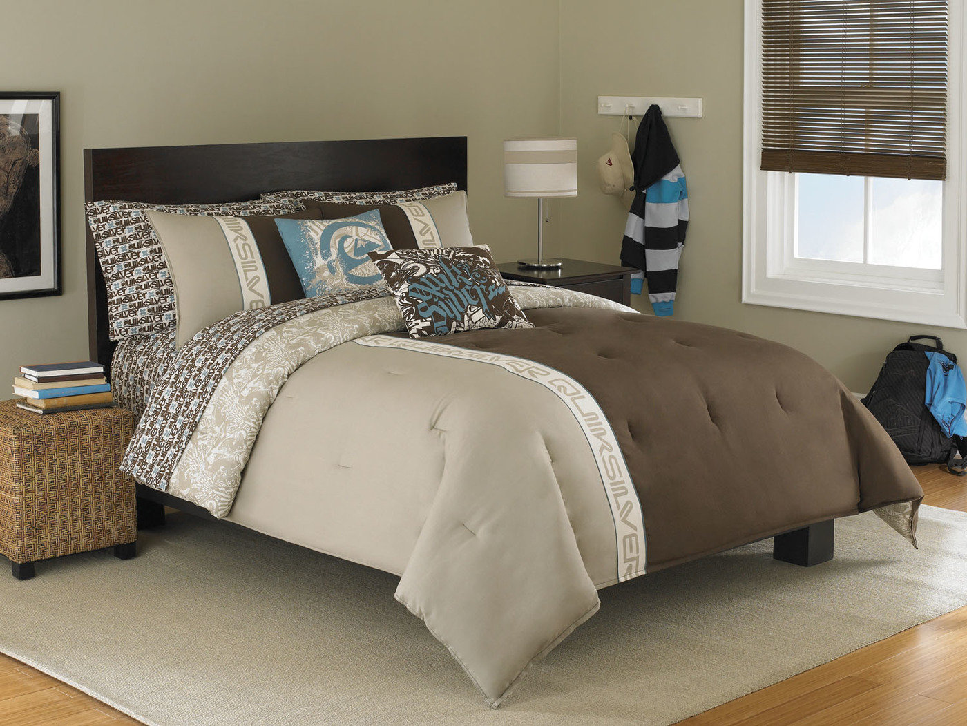 Quiksilver bedding by Tracy Garay at Coroflot.com