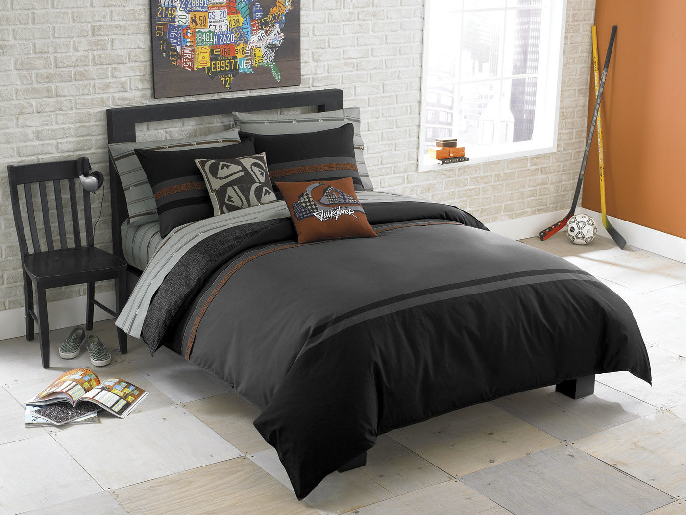 Quiksilver bedding by Tracy Garay at Coroflot.com