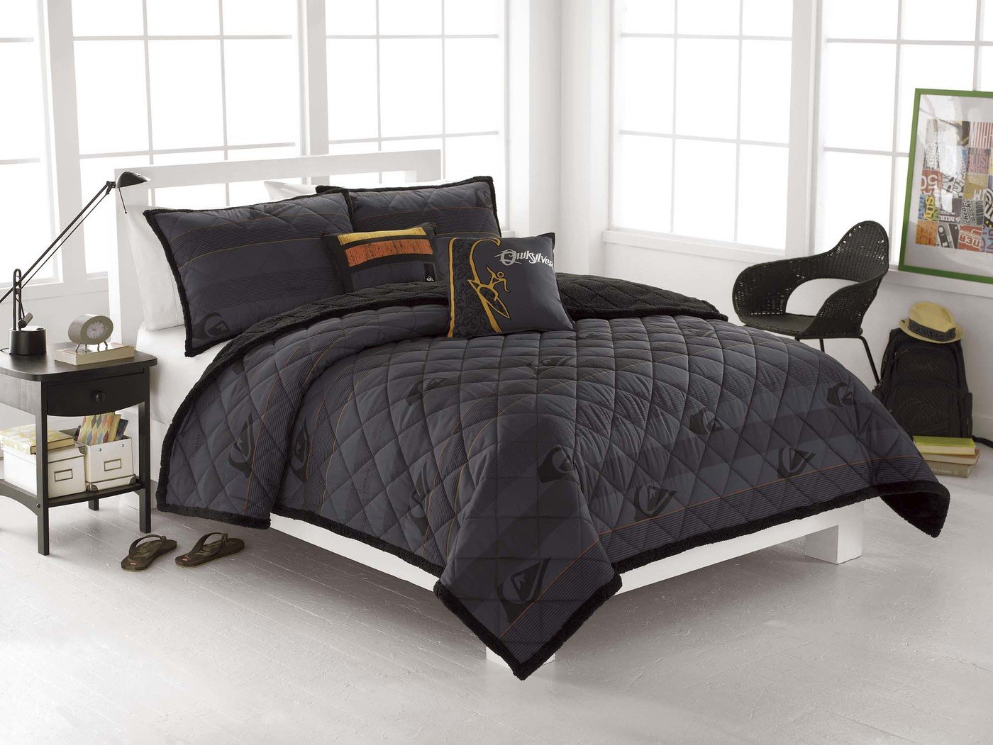 Quiksilver bedding by Tracy Garay at Coroflot.com