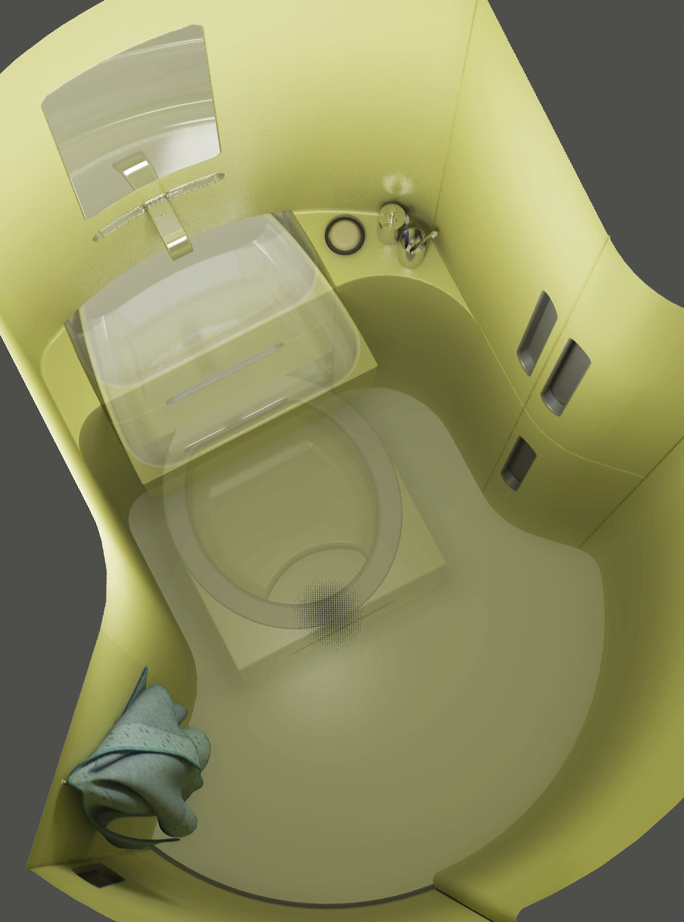 Mobile living module working on renewable energy sources by Olga ...