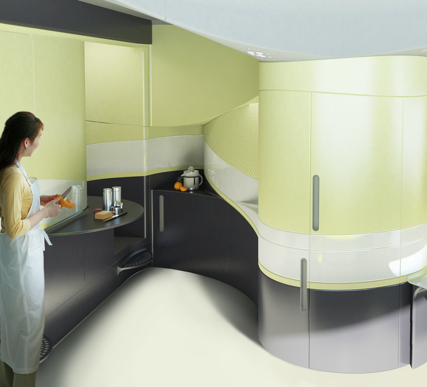 Mobile living module working on renewable energy sources by Olga ...