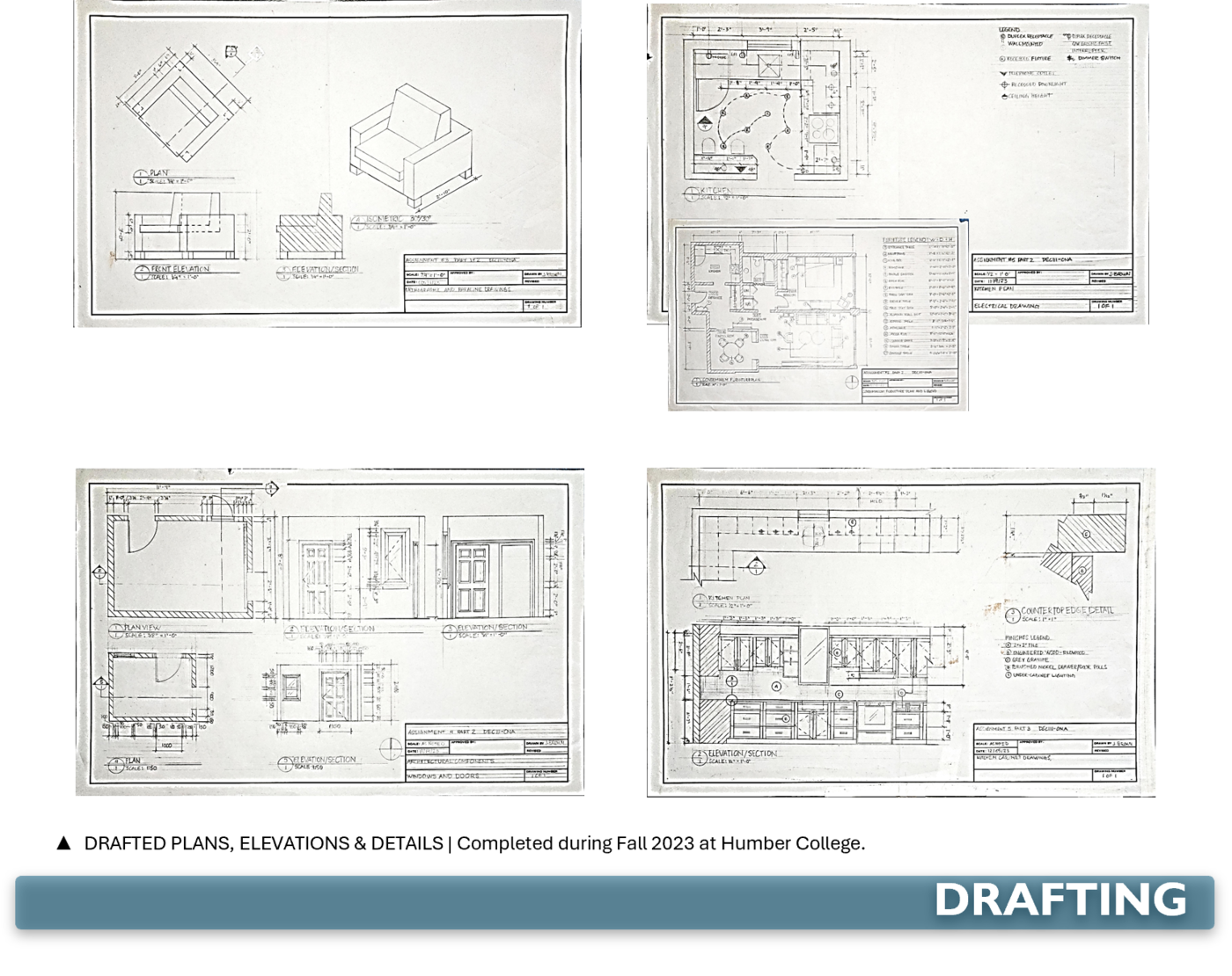 DRAFTING + AUTOCAD by Jennifer Brown at Coroflot.com