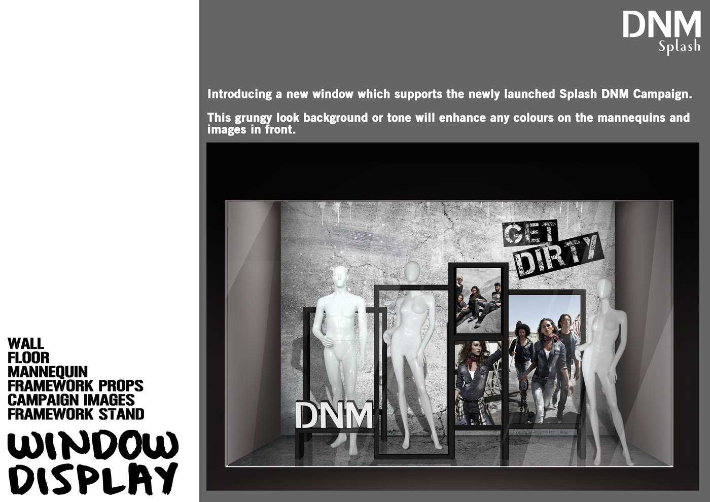 SPLASH - Window Displays by JENSEN GALIZA at Coroflot.com