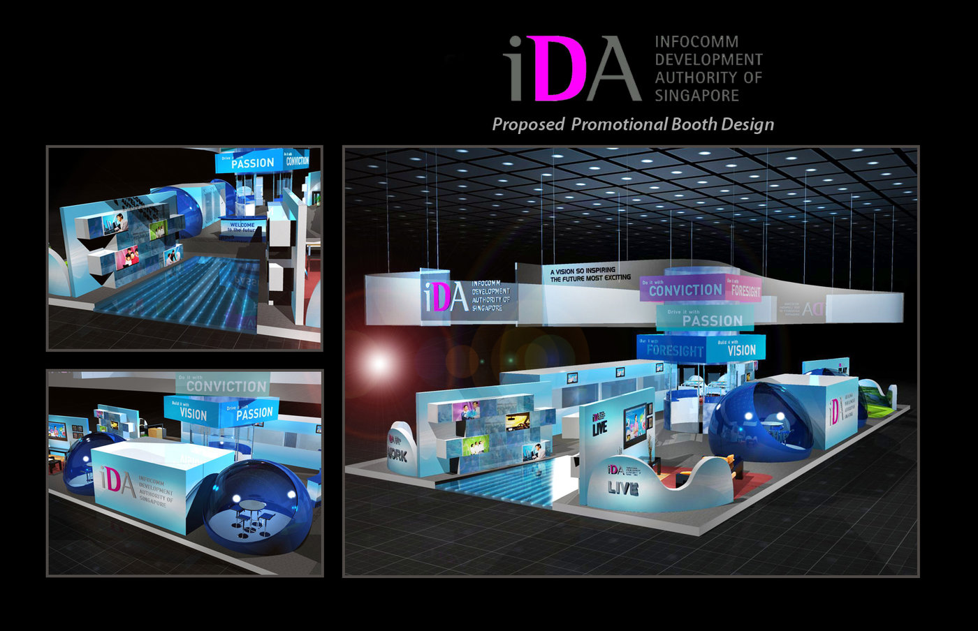 Exhibition Design-3d by rmml laurente at Coroflot.com