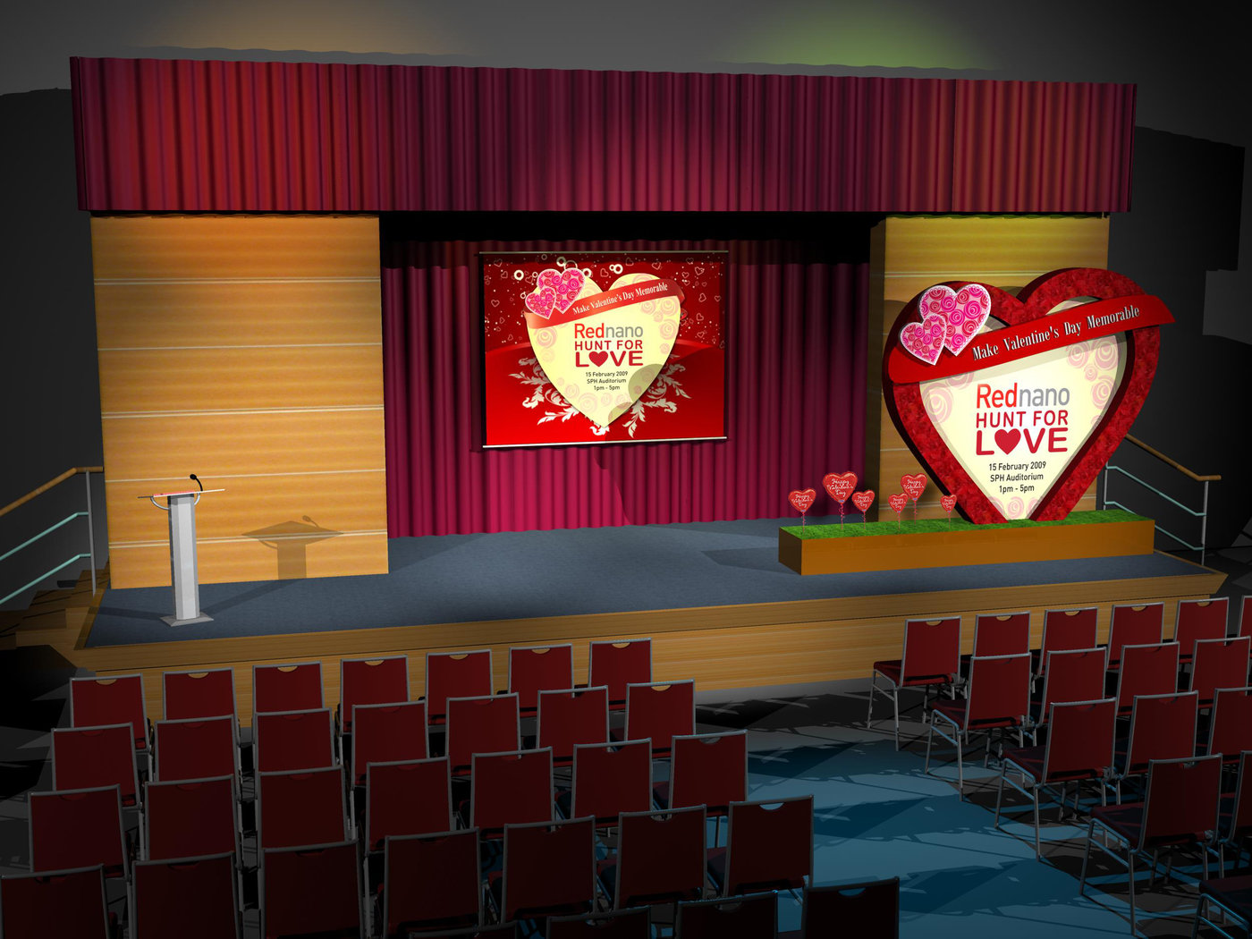 Stage Design-3d by rmml laurente at Coroflot.com