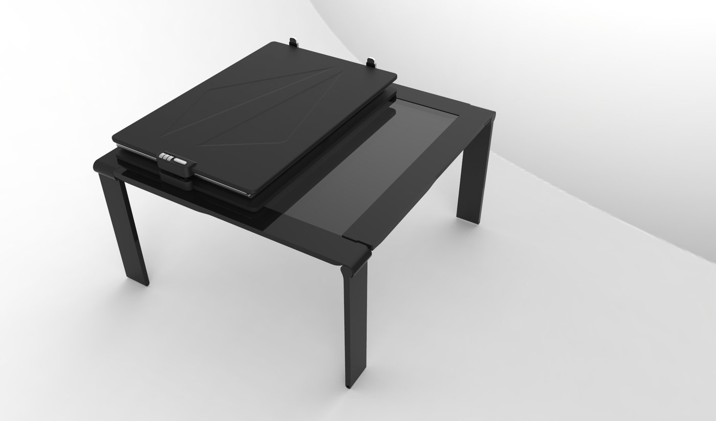Laptop Table concept by Sla Ya at Coroflot.com