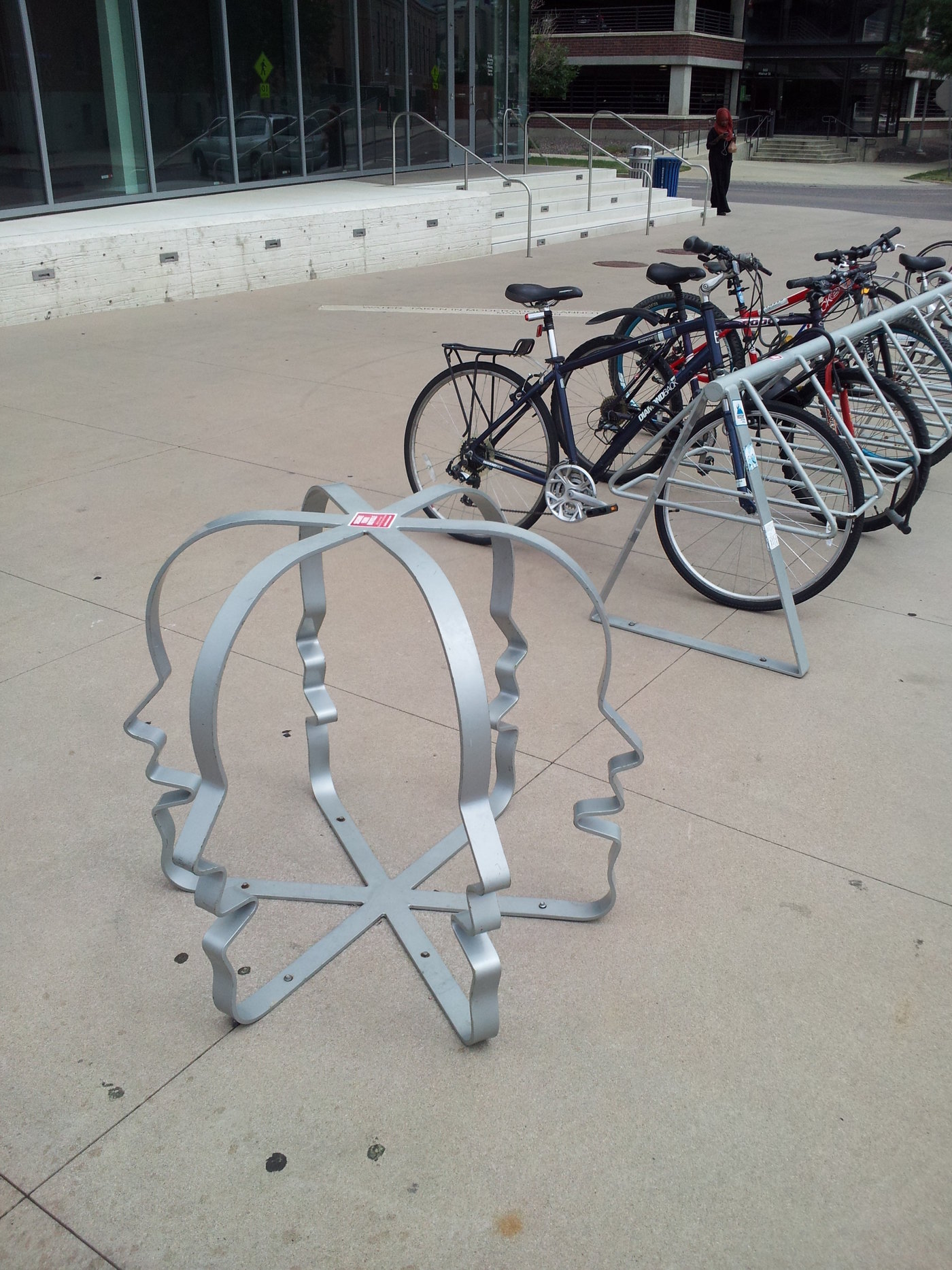 FACES: Auraria Campus Bike Rack by Dex Woodard at Coroflot.com