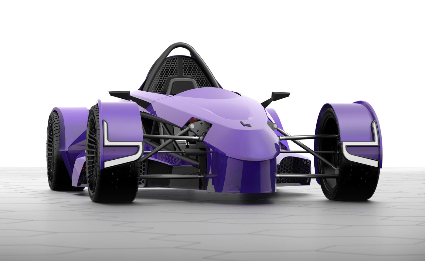 Track Car Concept by Kevin Clarridge at Coroflot.com