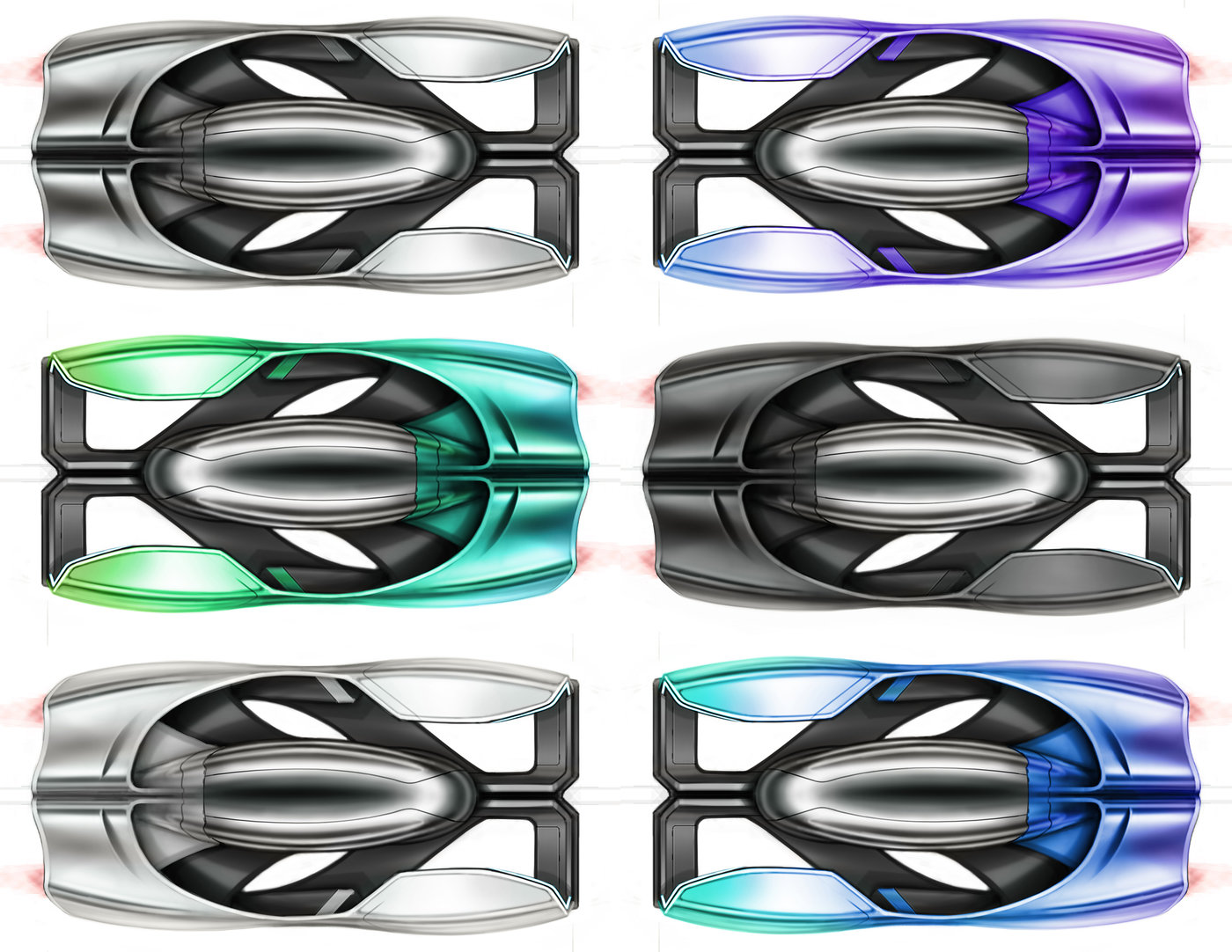Ground Effect Racer Concept by Kevin Clarridge at Coroflot.com