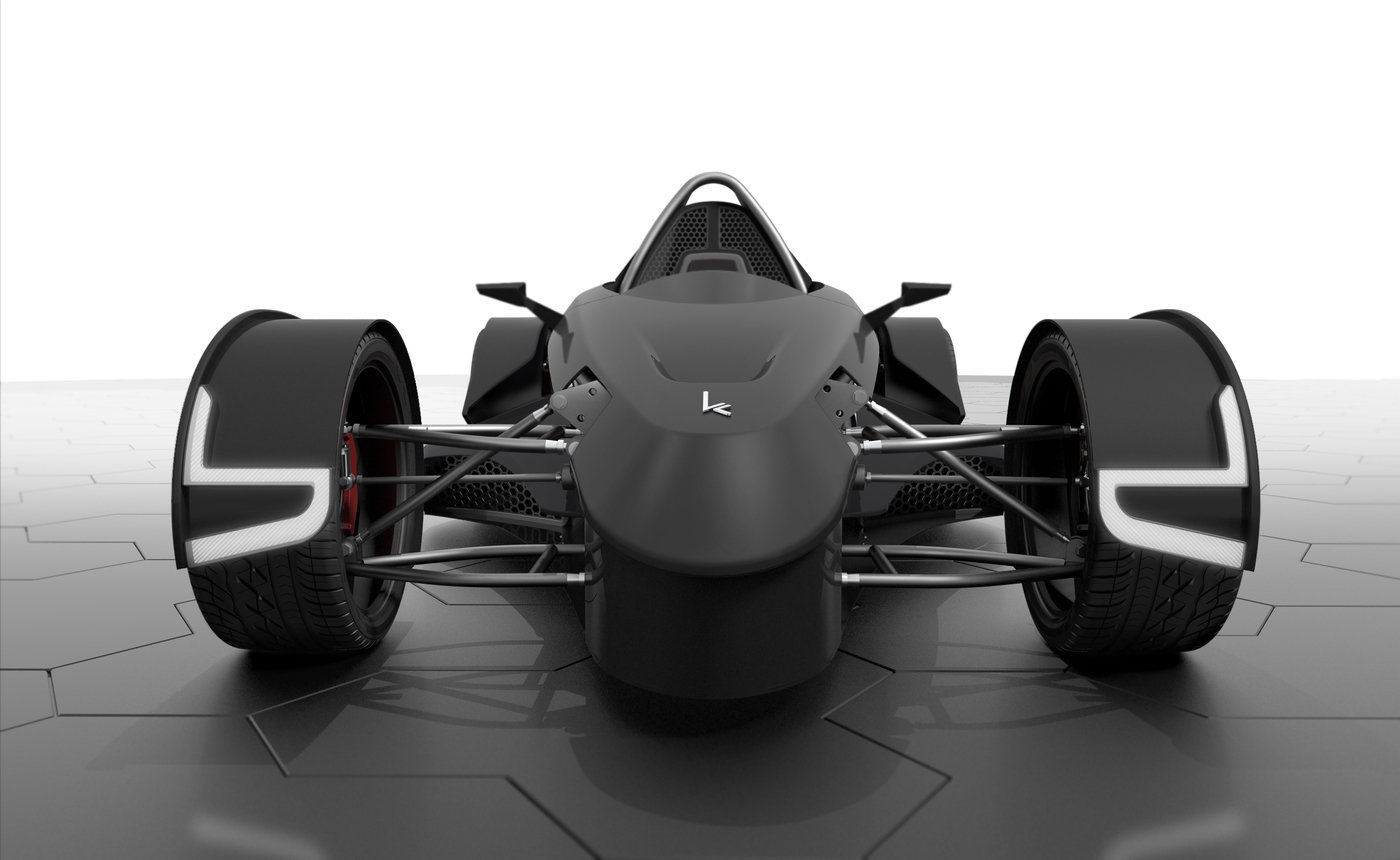 Track Car Concept by Kevin Clarridge at Coroflot.com