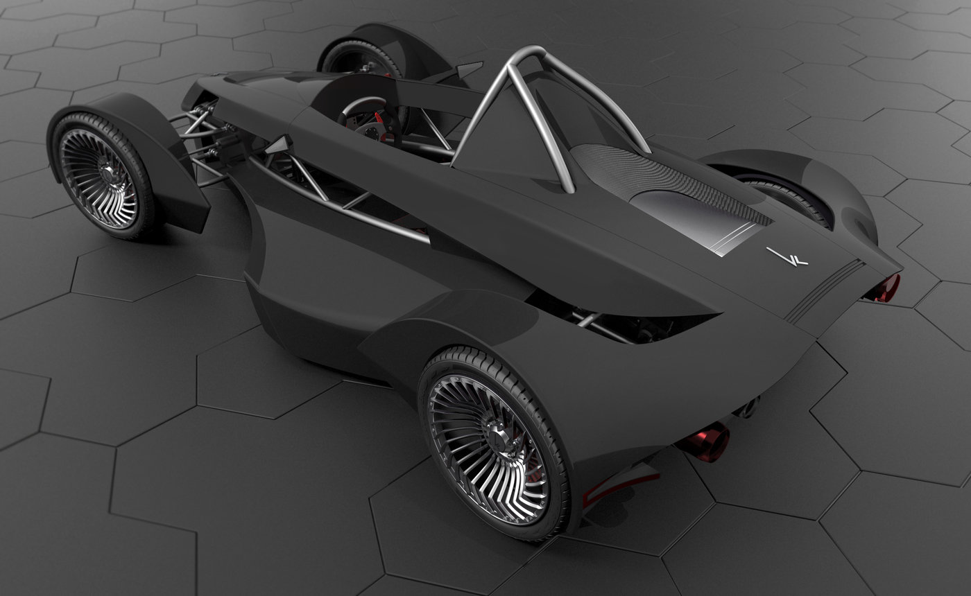Track Car Concept by Kevin Clarridge at Coroflot.com