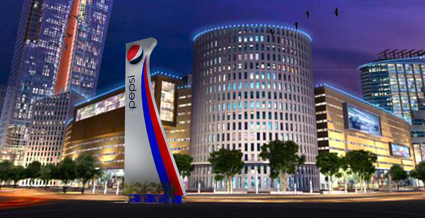 Pepsi Signage Concept by Bodhisatya Bhattacharya at Coroflot.com