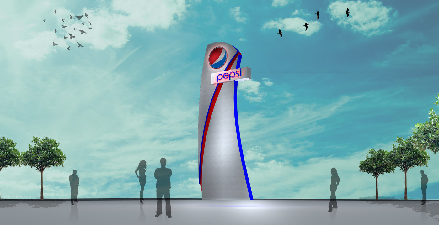 Pepsi Signage Concept by Bodhisatya Bhattacharya at Coroflot.com