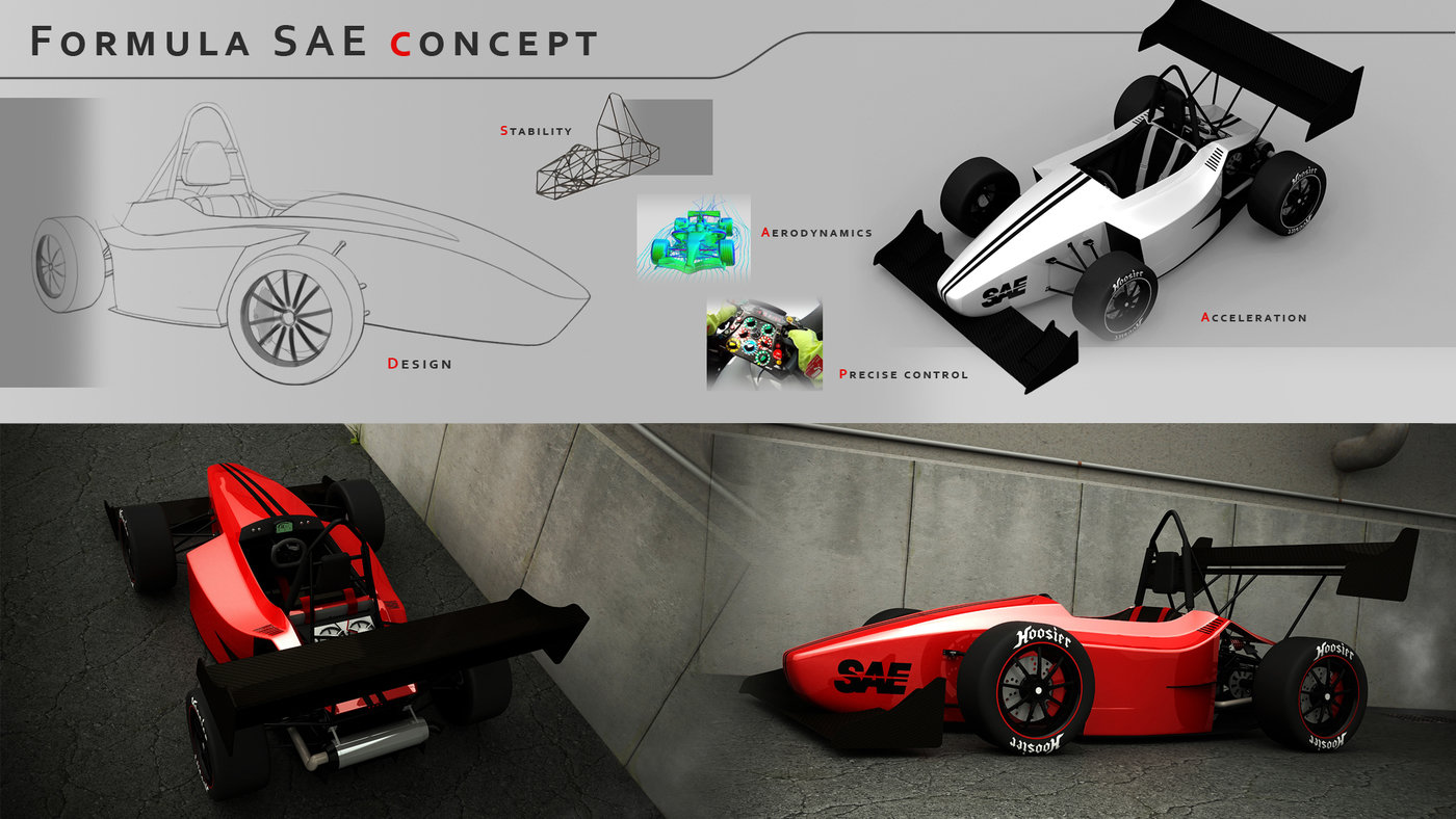 Formula SAE concept by Marcus Segerros at Coroflot.com