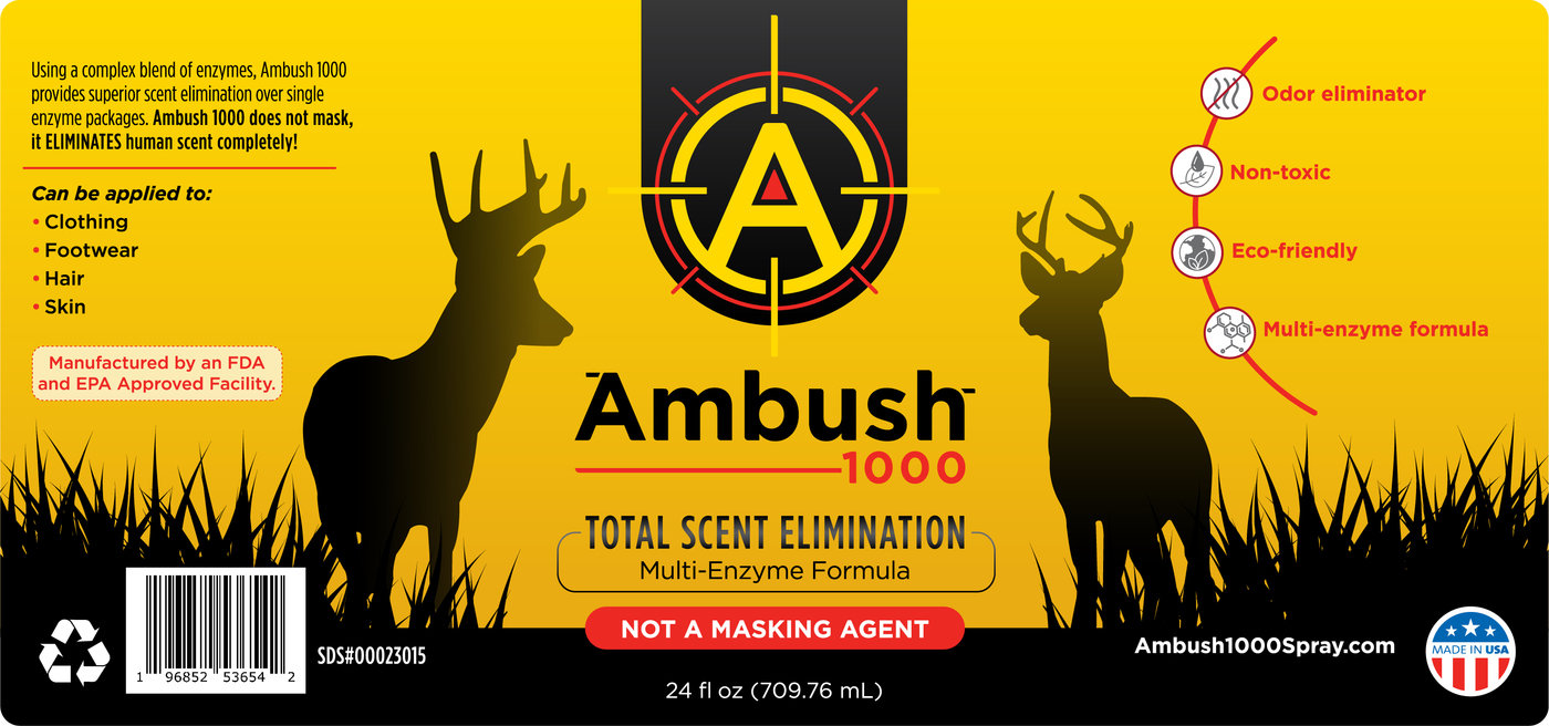 Ambush 1000 Logo & Label Design by Angela Mercado at Coroflot.com
