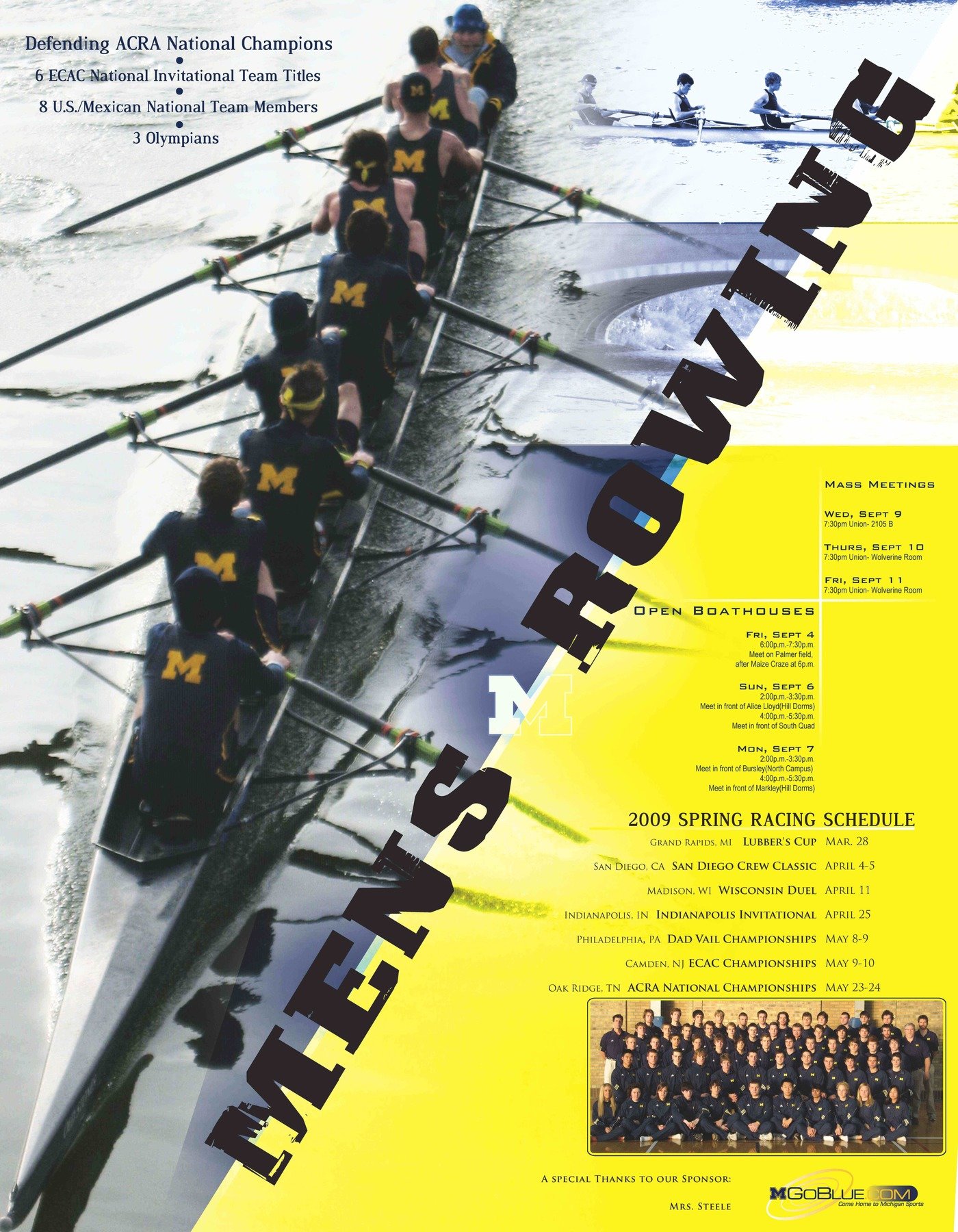 Mens Rowing Posters by William J. Makowski at Coroflot.com