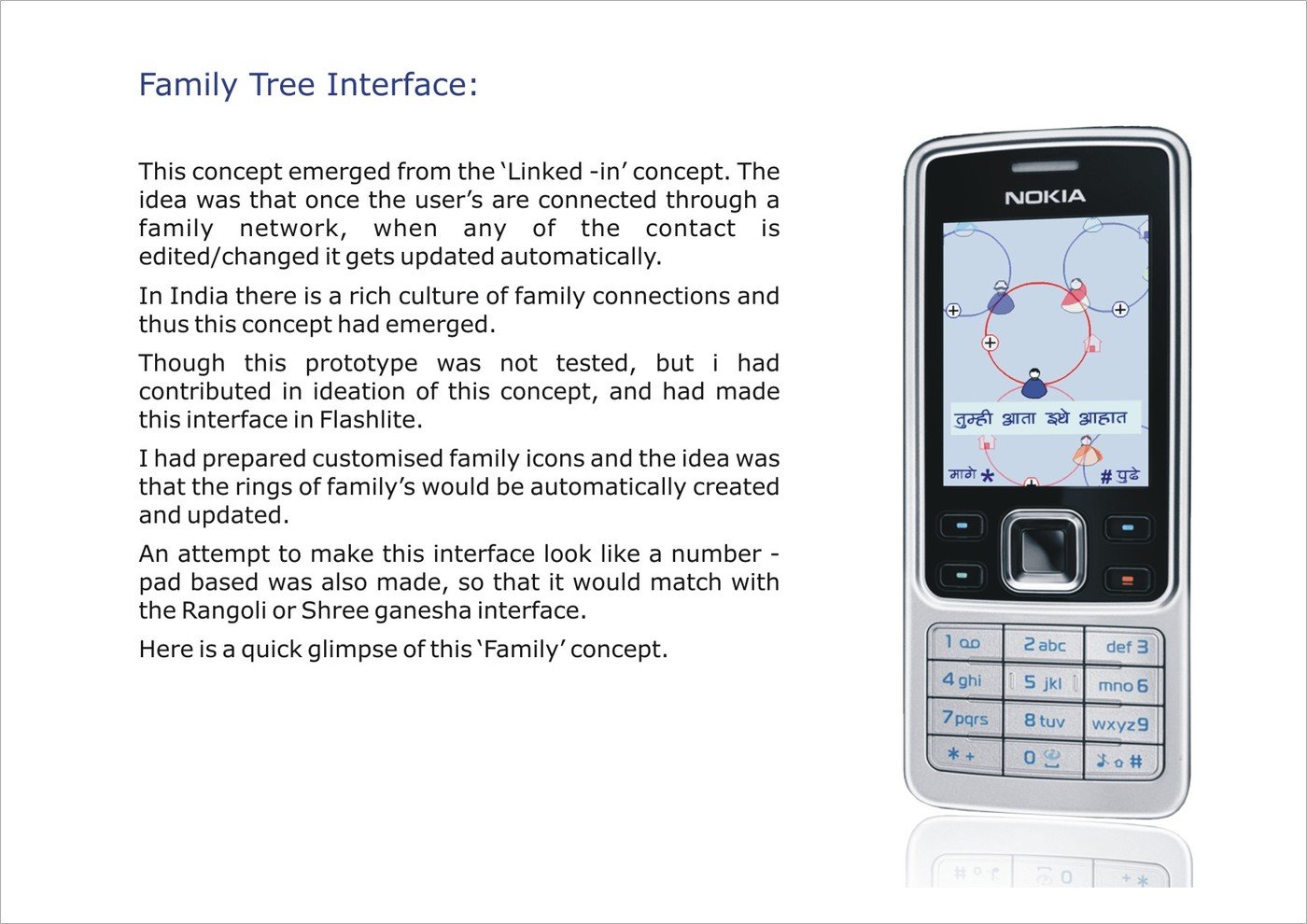 Family Tree Interface by Kirti Kanitkar at Coroflot.com