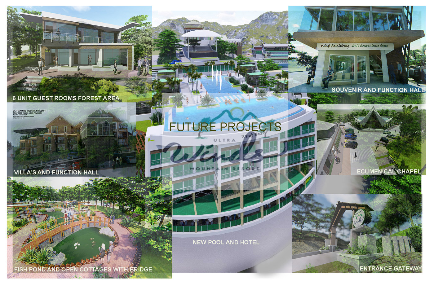 Ultra Winds Mountain Resort by Michael Angelo C. Tilap at Coroflot.com