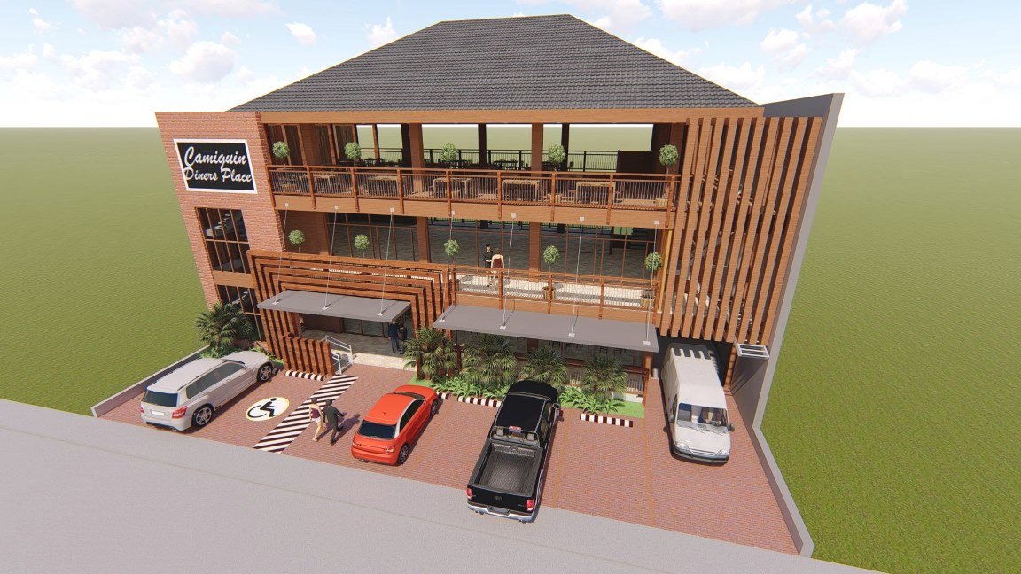 Proposed 3 story building by Michael Angelo C. Tilap at Coroflot.com