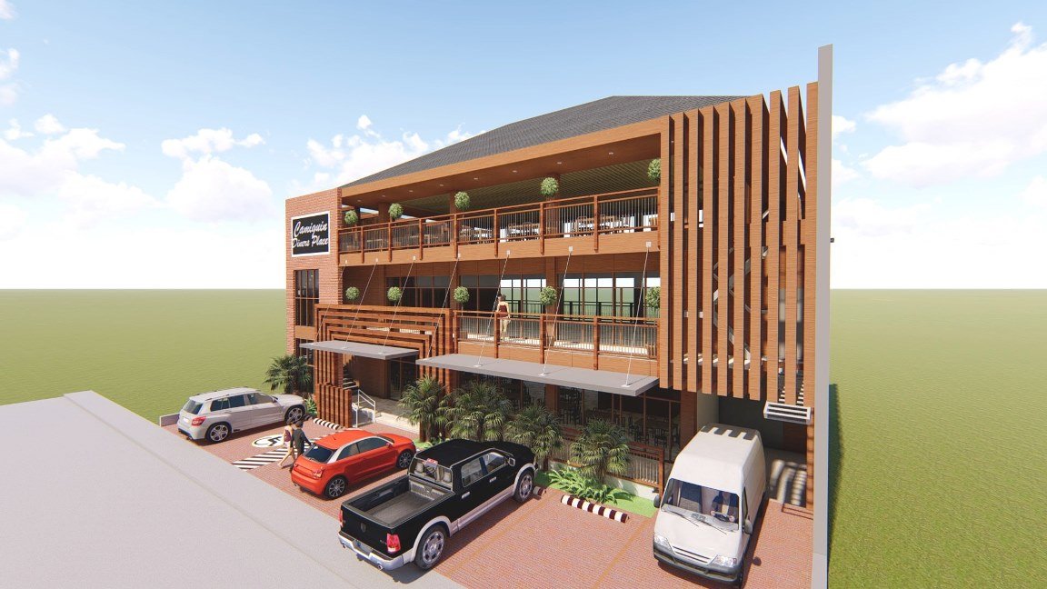Proposed 3 story building by Michael Angelo C. Tilap at Coroflot.com