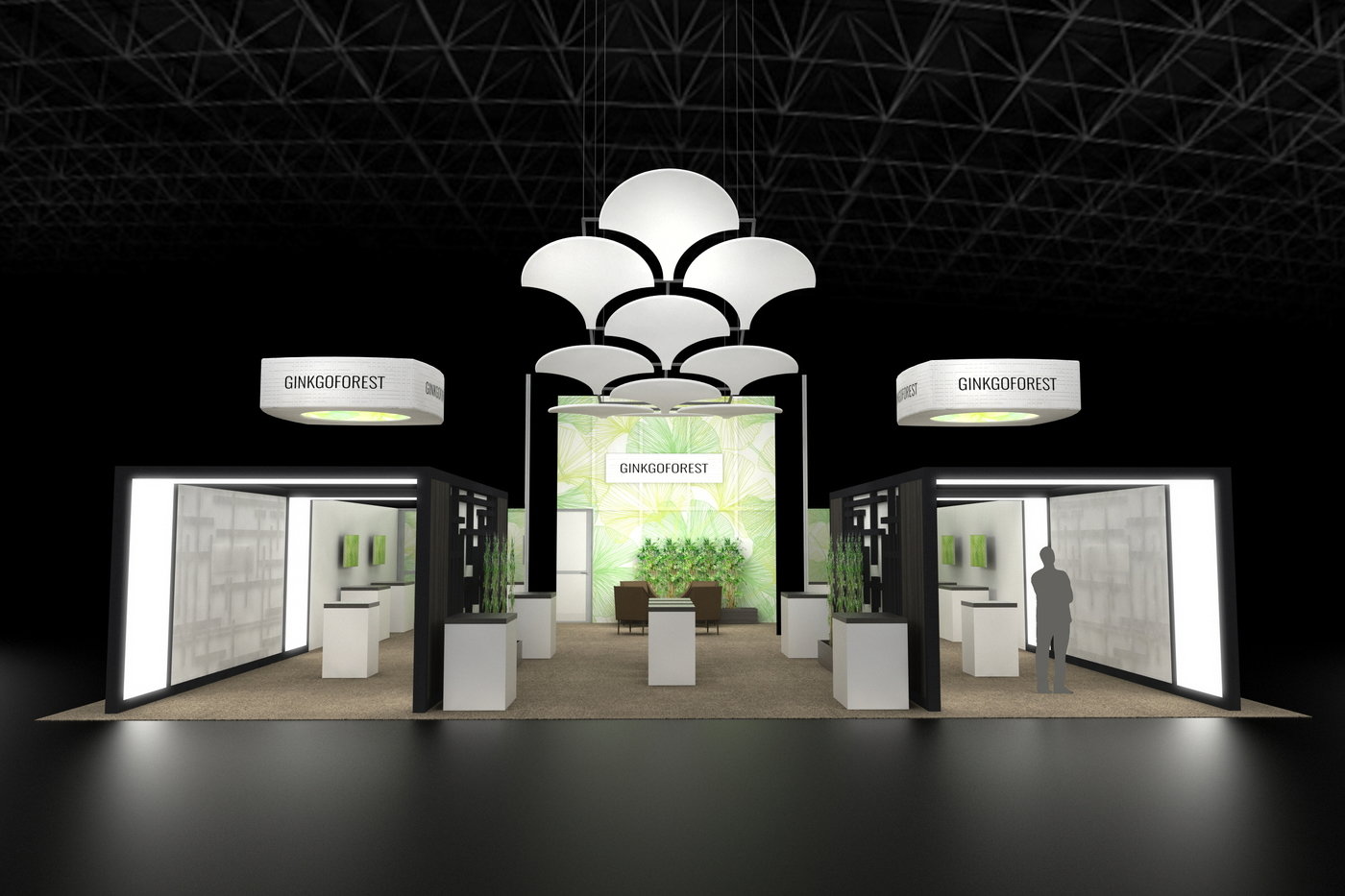 Exhibit Booth Design by Christine Squitieri at Coroflot.com