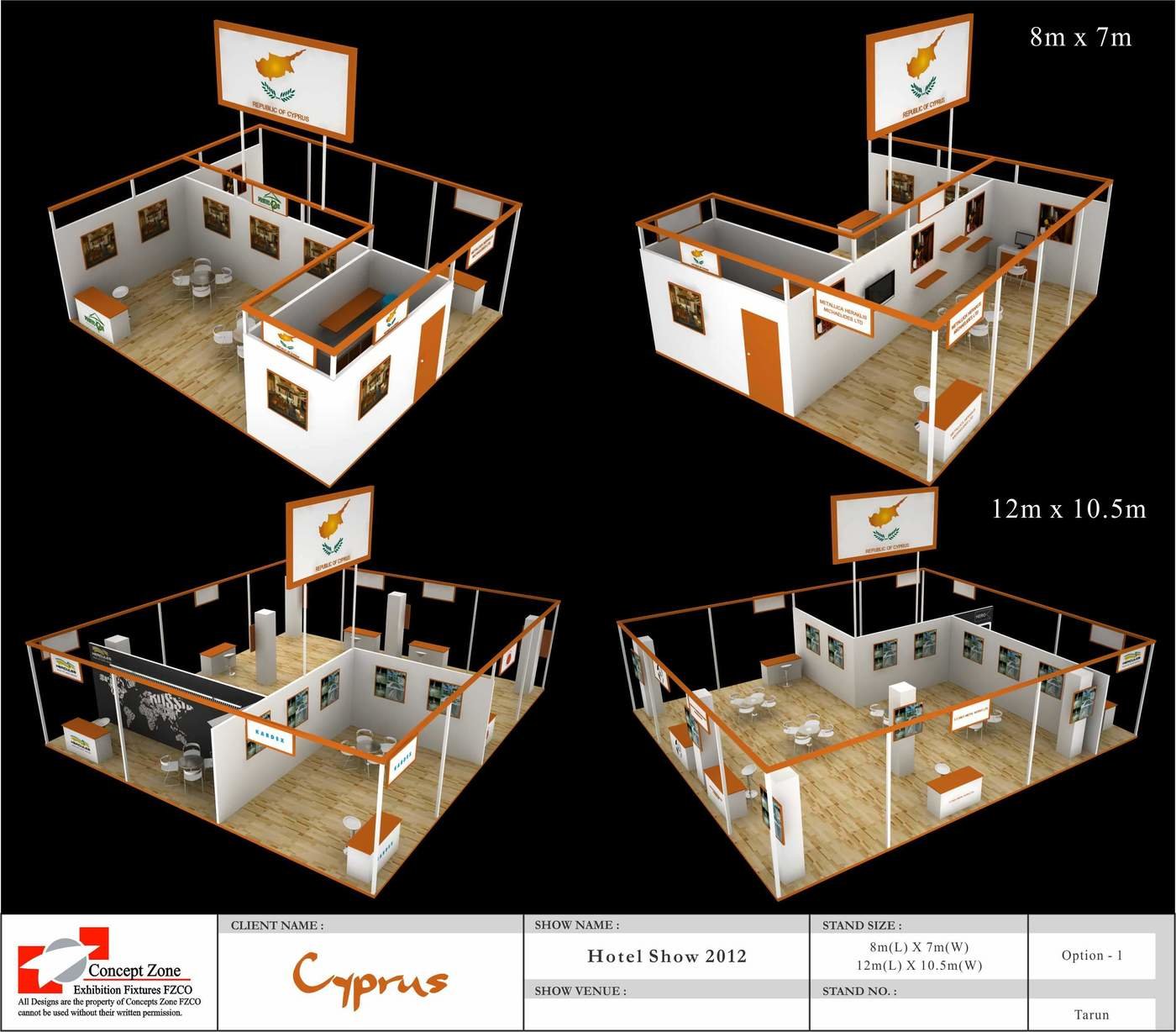 3D Stall Designs by TARUN DHRUV at Coroflot.com