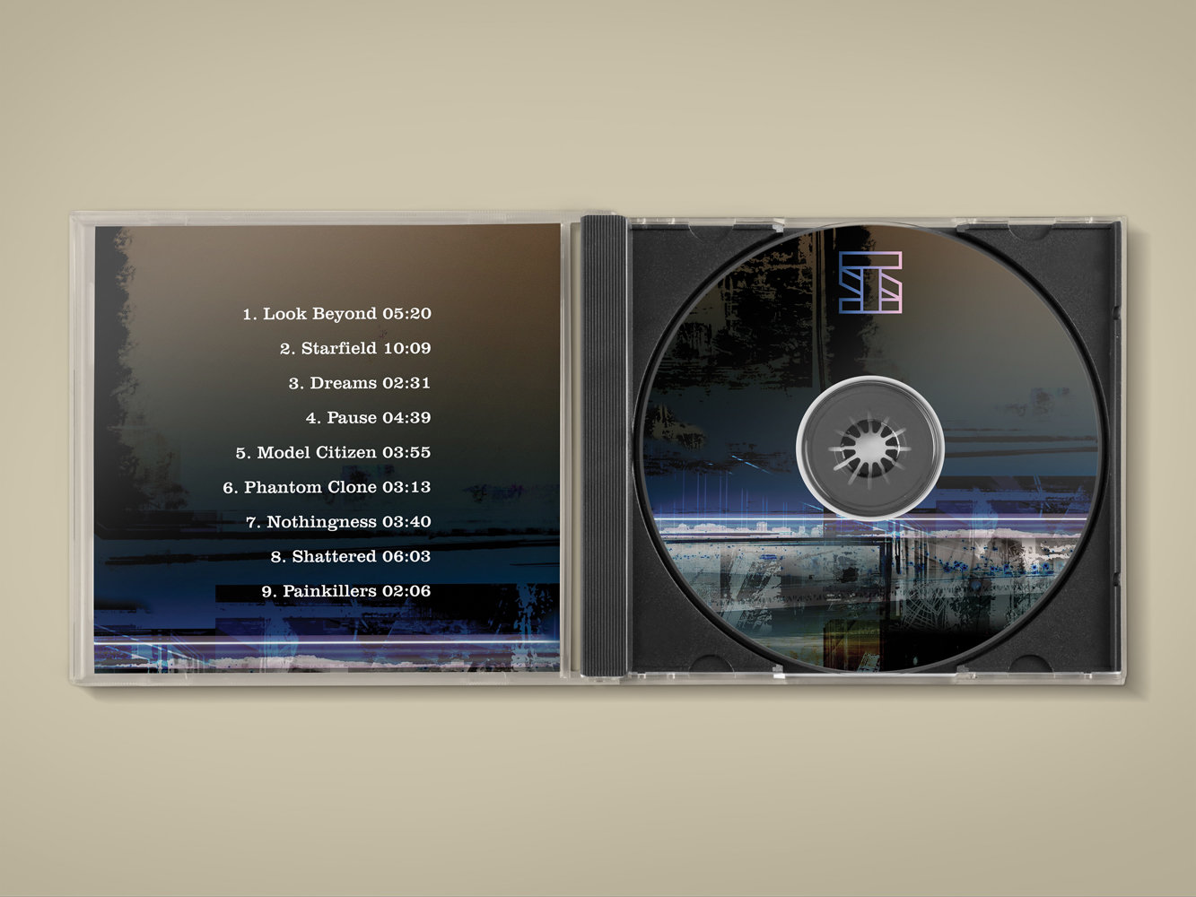 An upload by diana popescu on Coroflot: to the project CD cover design