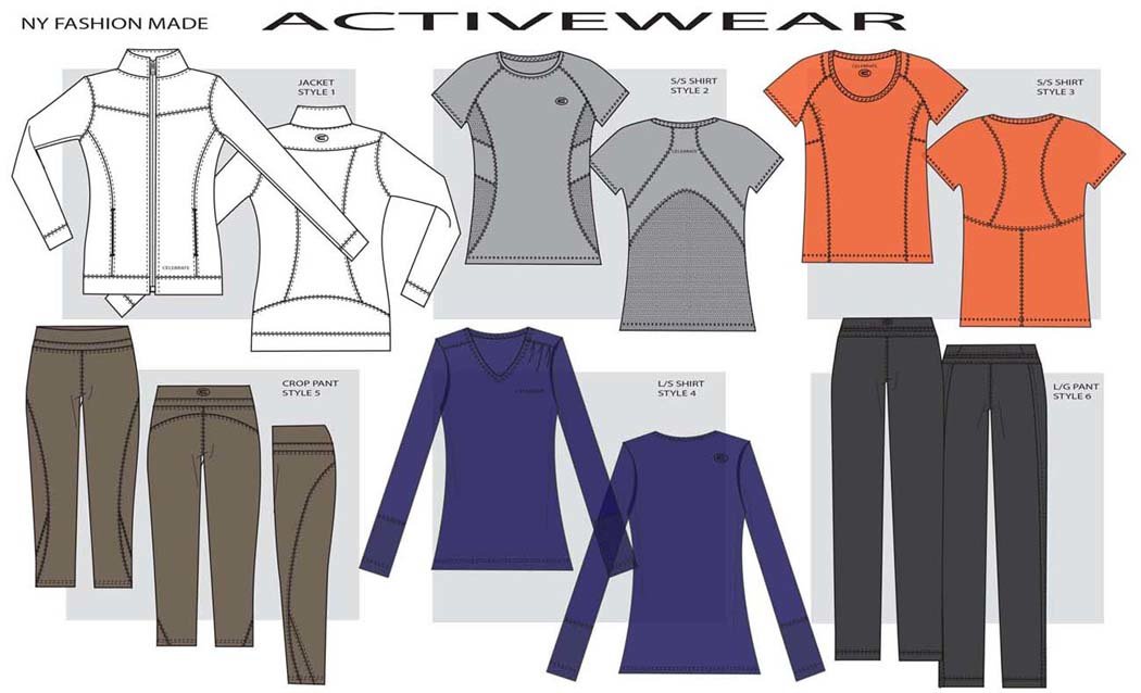Flat / Cad Sketches & Line Sheets by Kim Honeycutt at Coroflot.com