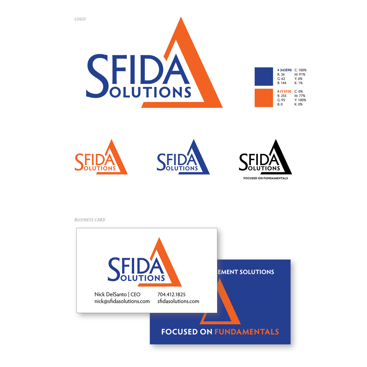 Sfida Logo by Zac Austin at Coroflot.com