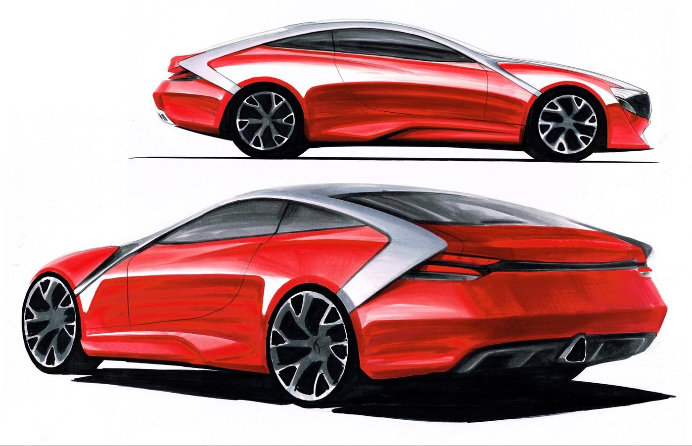 Mercedes F900 Fastback by Emil Baddal at Coroflot.com