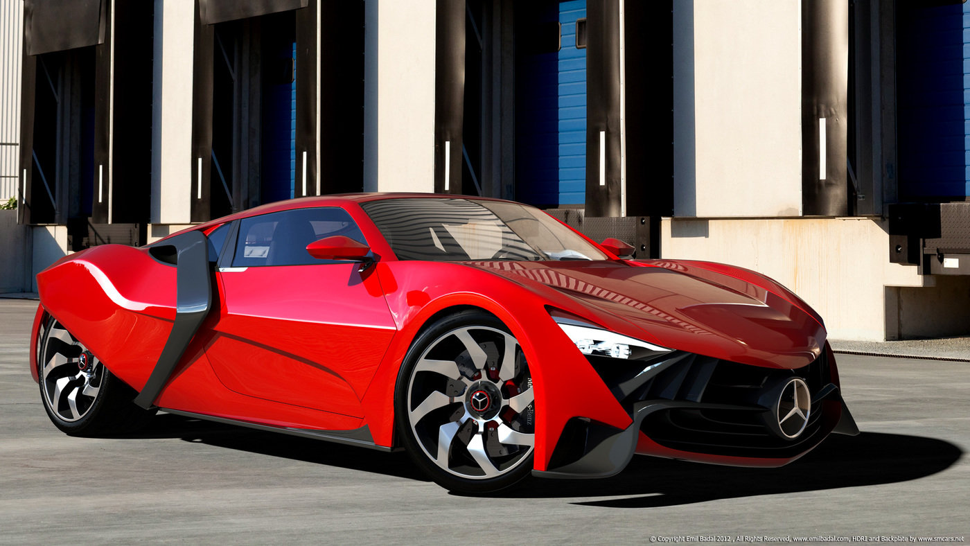 Mercedes-Benz SXR Concept by Emil Baddal at Coroflot.com