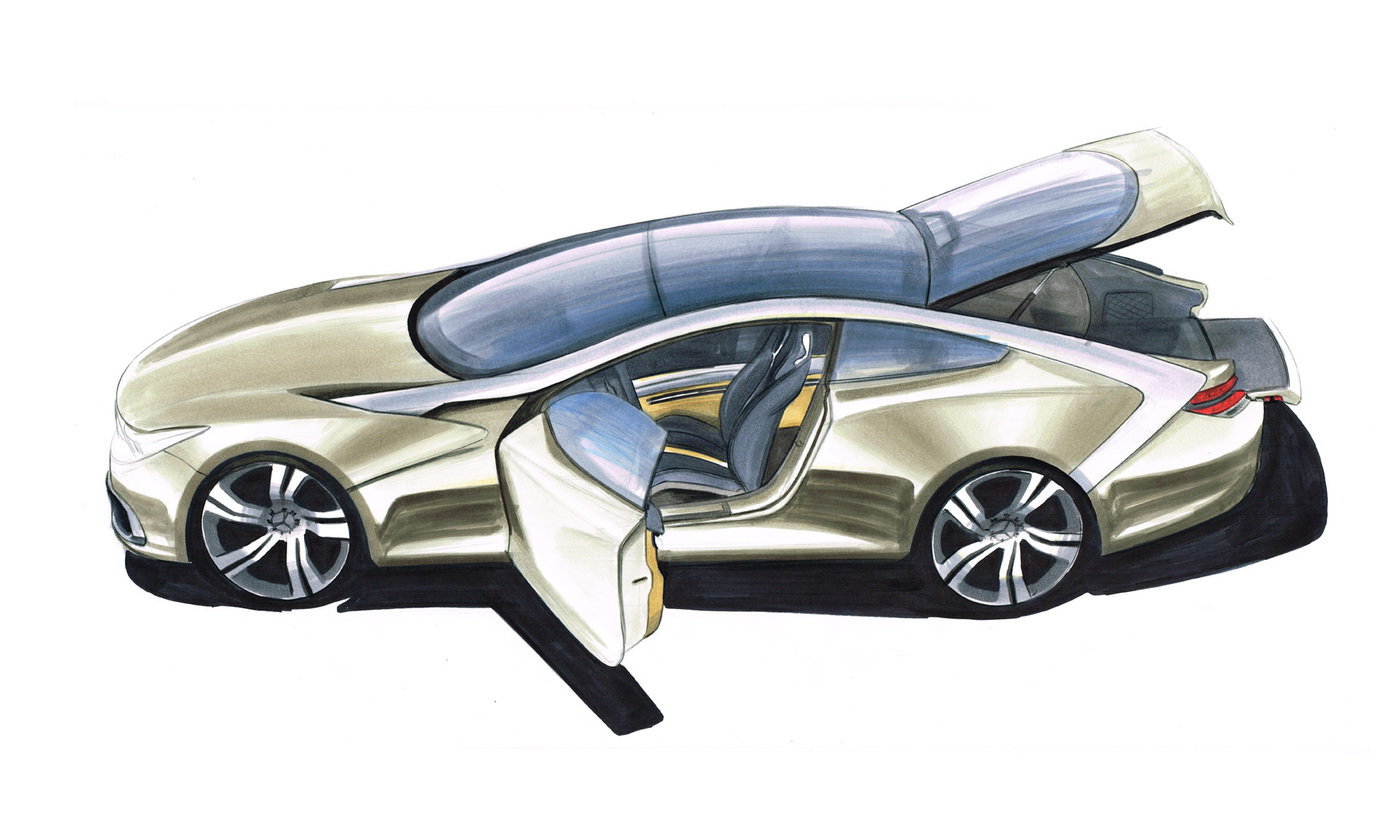 Mercedes F900 Fastback by Emil Baddal at Coroflot.com