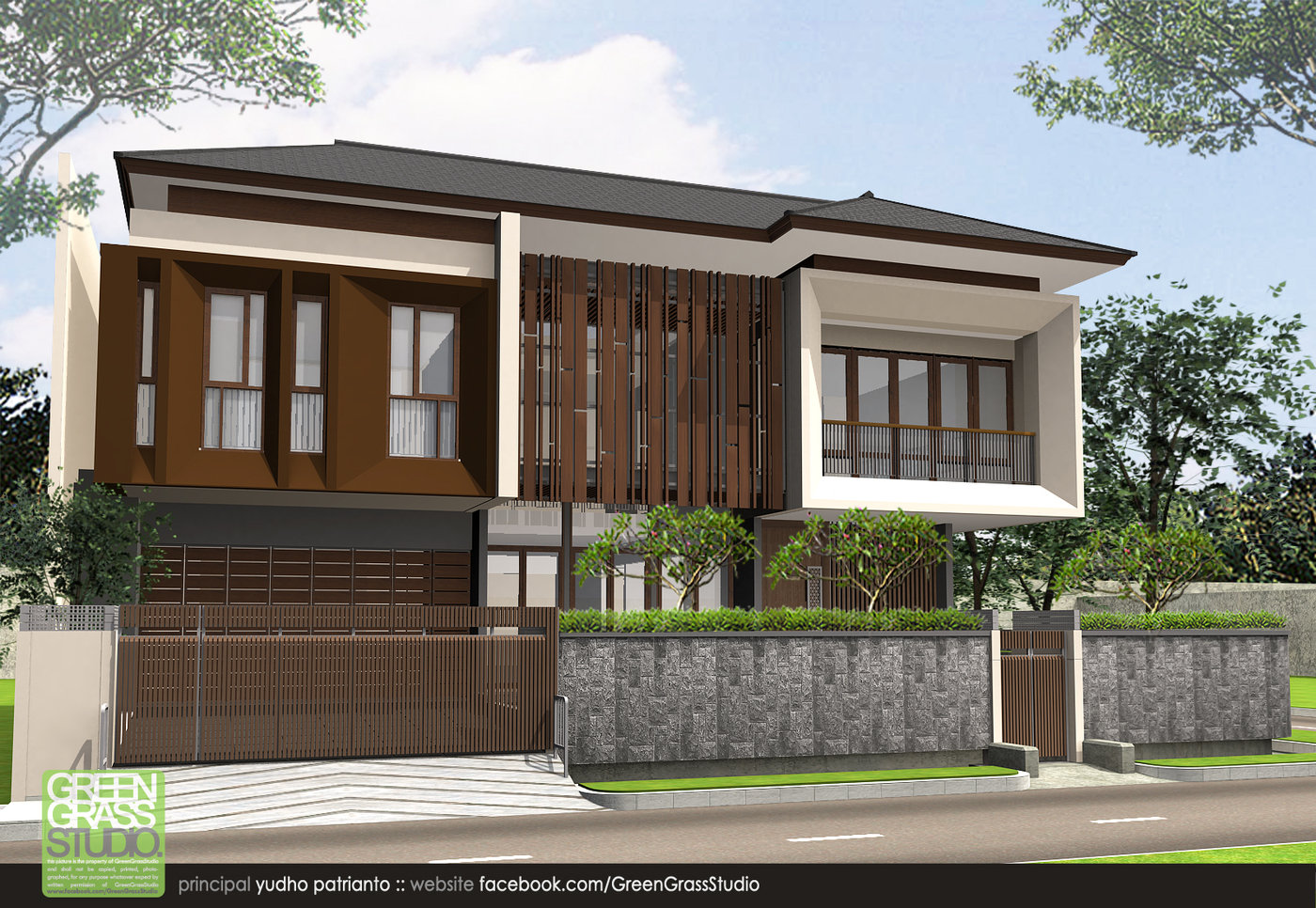 Residential - AW House by yudho patrianto at Coroflot.com