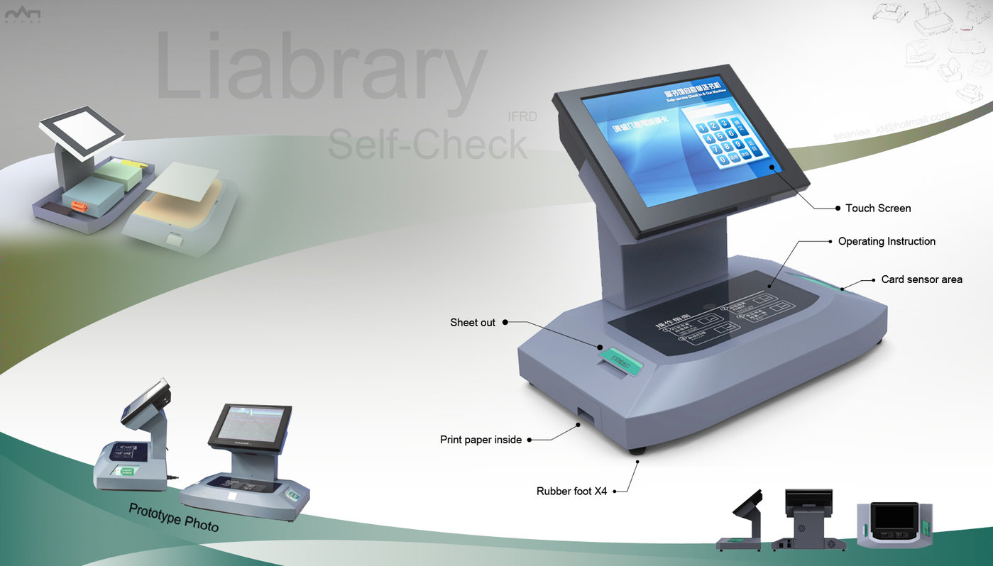 Self Check-Out Station by Sean Lee 李斌辉 at Coroflot.com