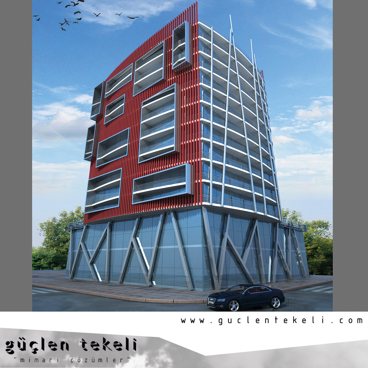 Office Building Project Proposal by guclen tekeli at Coroflot.com