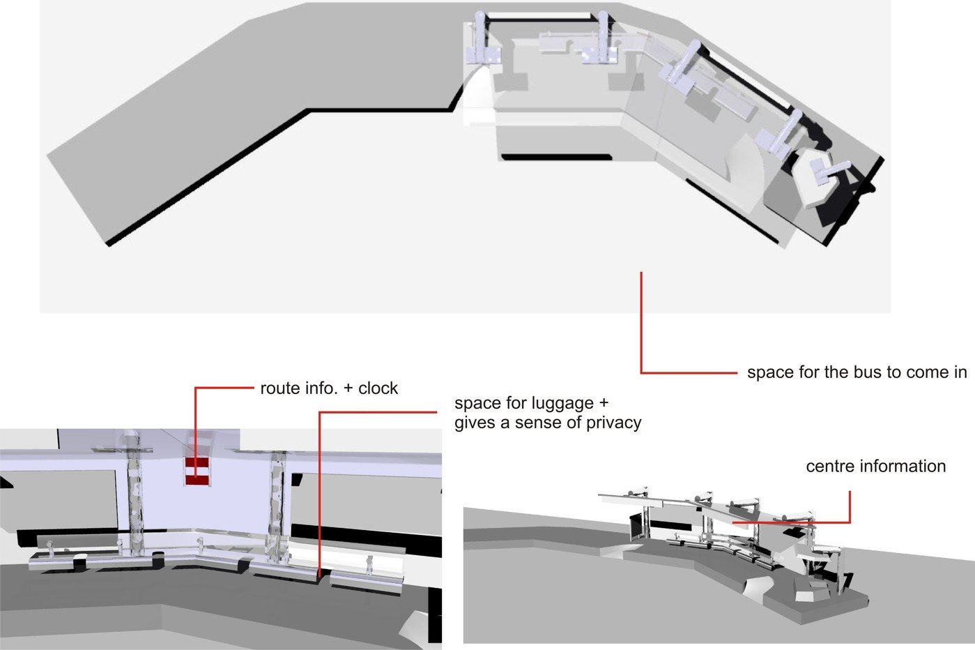 System design (Bus shelter) by Karan Singh at Coroflot.com