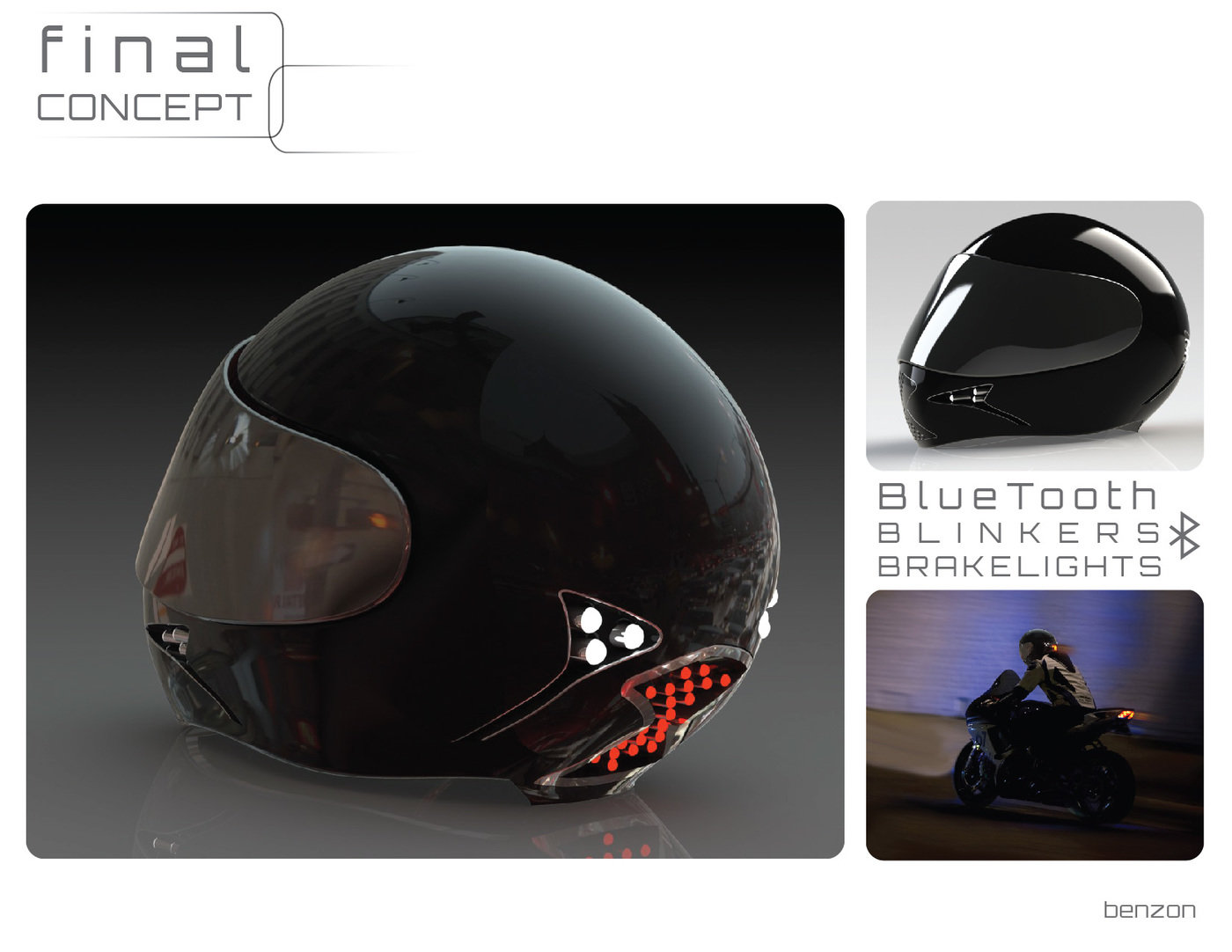 Ocular - Motorcycle Helmet by Alex Benzon at Coroflot.com