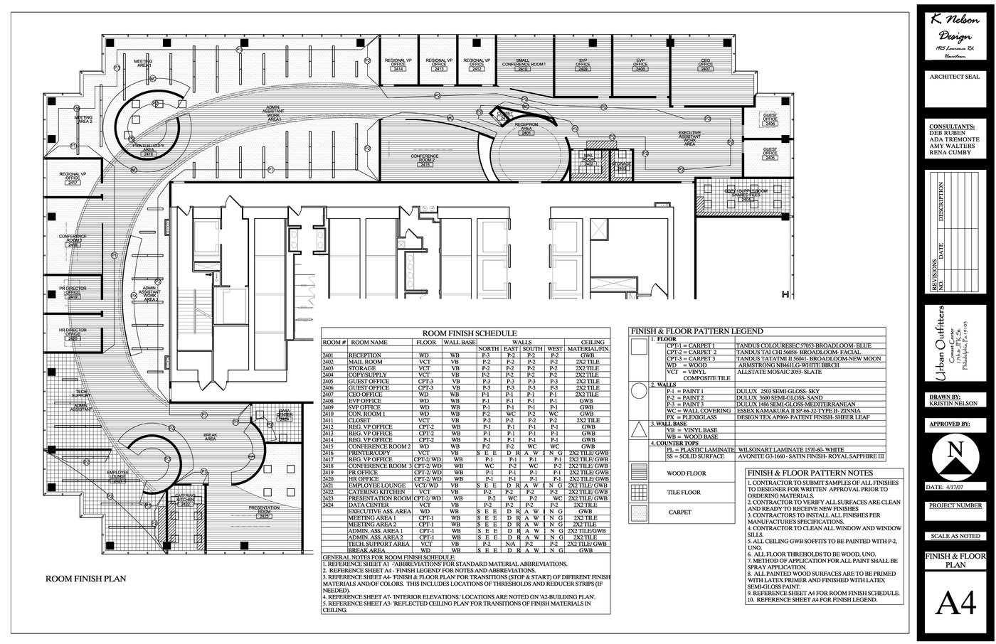 Construction Documents by Kristin M. Nelson at Coroflot.com