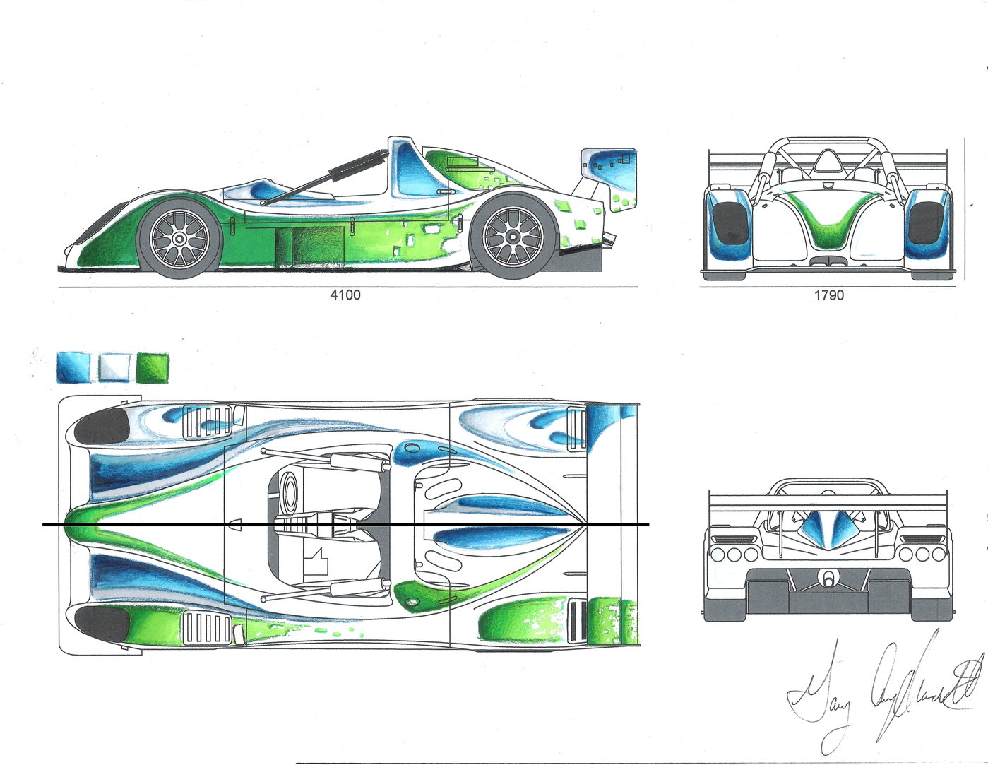Livery Radical SR3 by Gary Anzelmo III at Coroflot.com