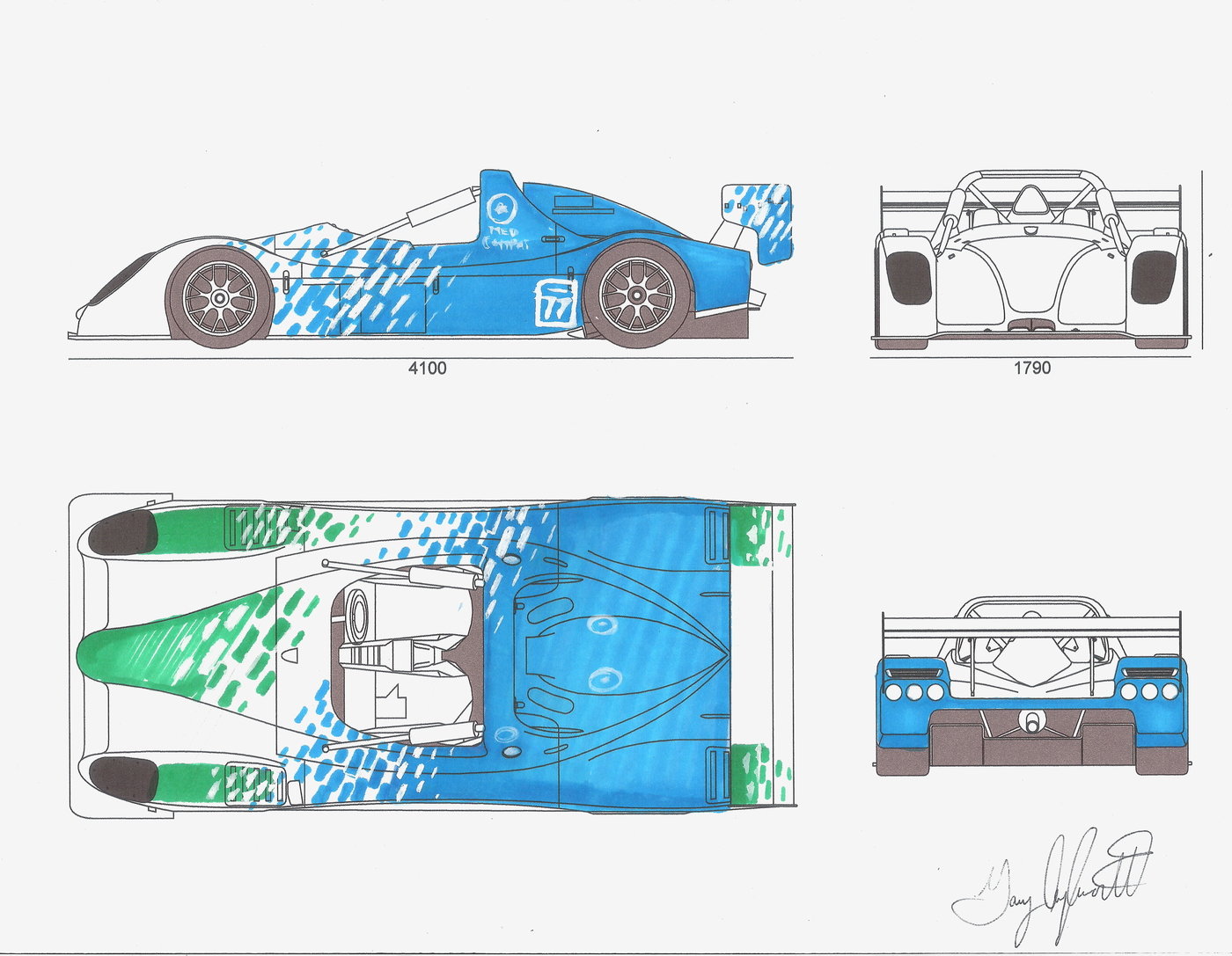 Livery Radical SR3 by Gary Anzelmo III at Coroflot.com