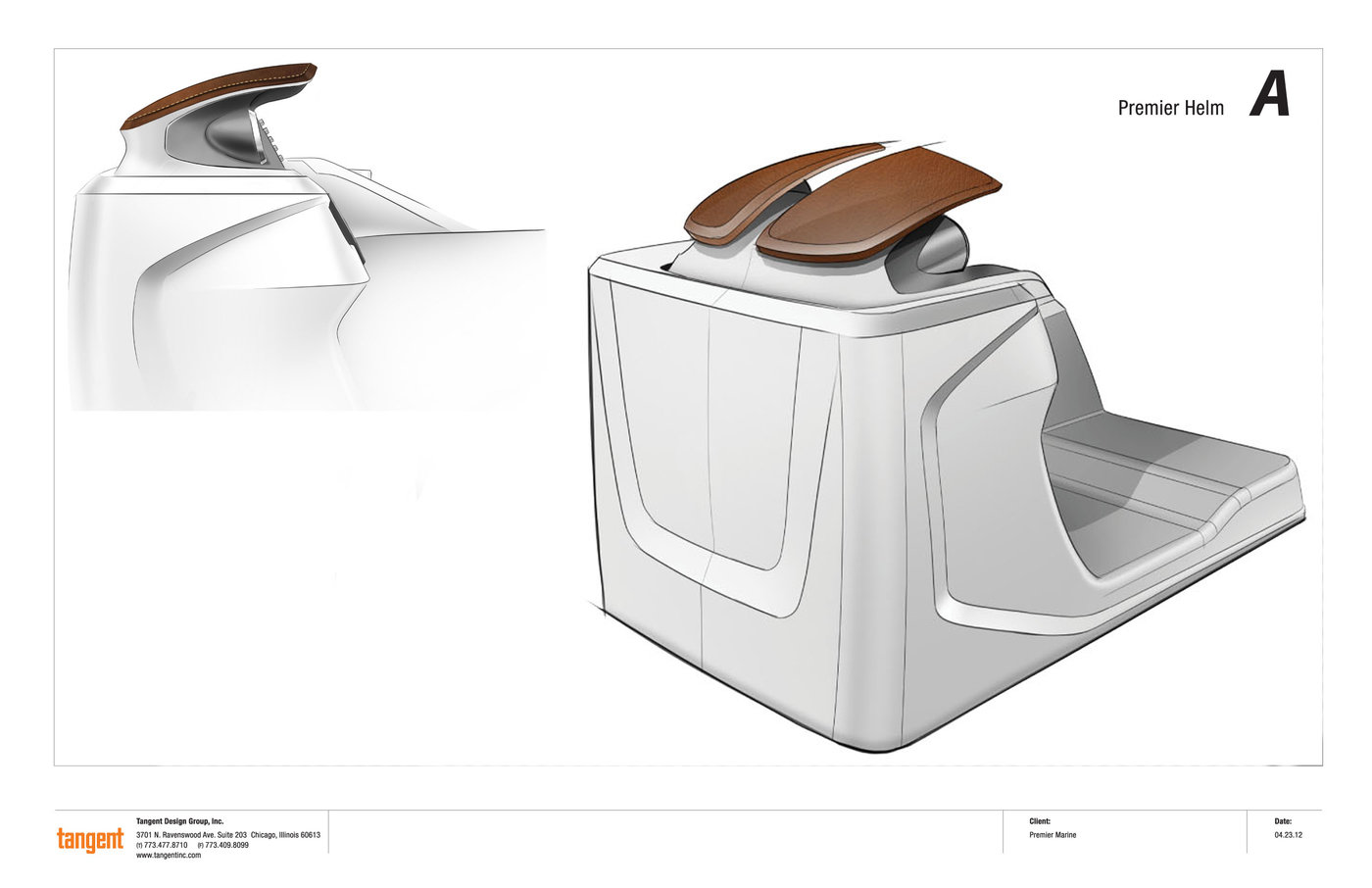 Premier Pontoon Helm by Brent Beggs at Coroflot.com